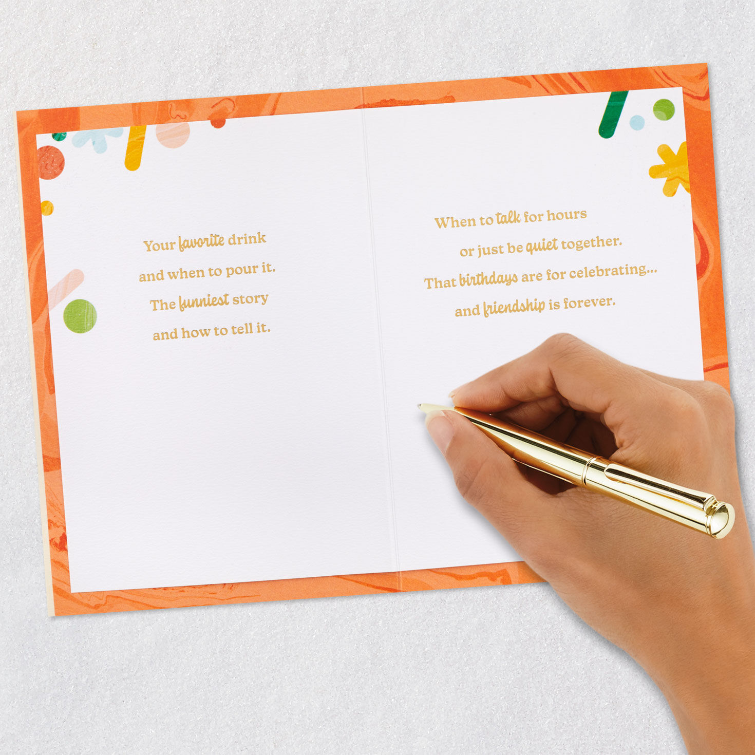 What Good Friends Know Birthday Card for Friend - Greeting Cards | Hallmark