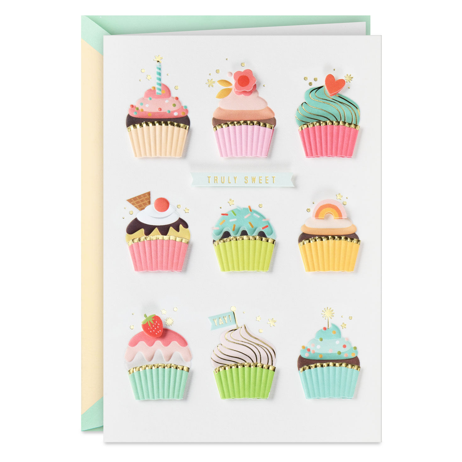 Cupcakes Truly Sweet Birthday Card - Greeting Cards | Hallmark