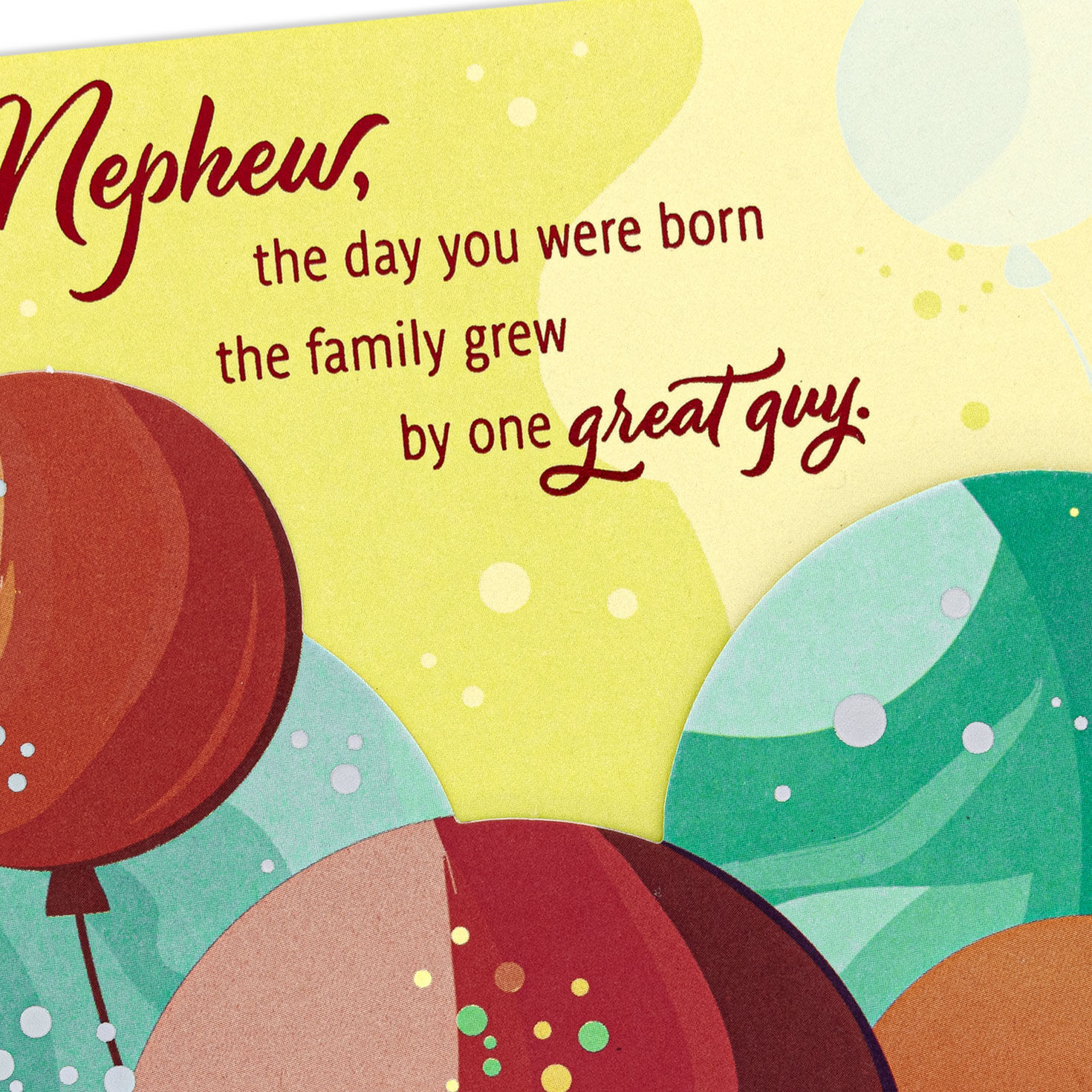 One Great Guy Birthday Card for Nephew - Greeting Cards | Hallmark