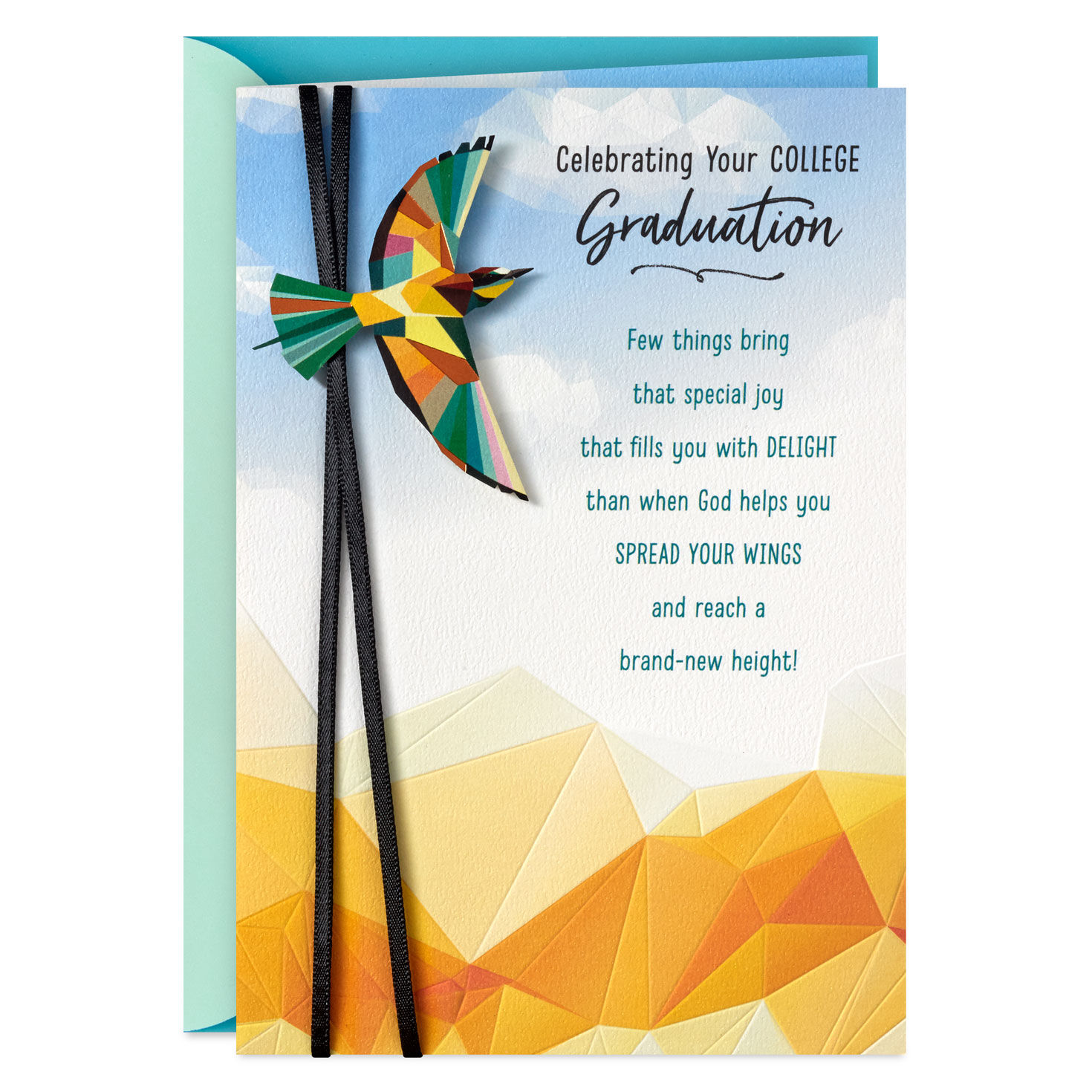 Graduation Cards Verses For College God Is With You Religious High