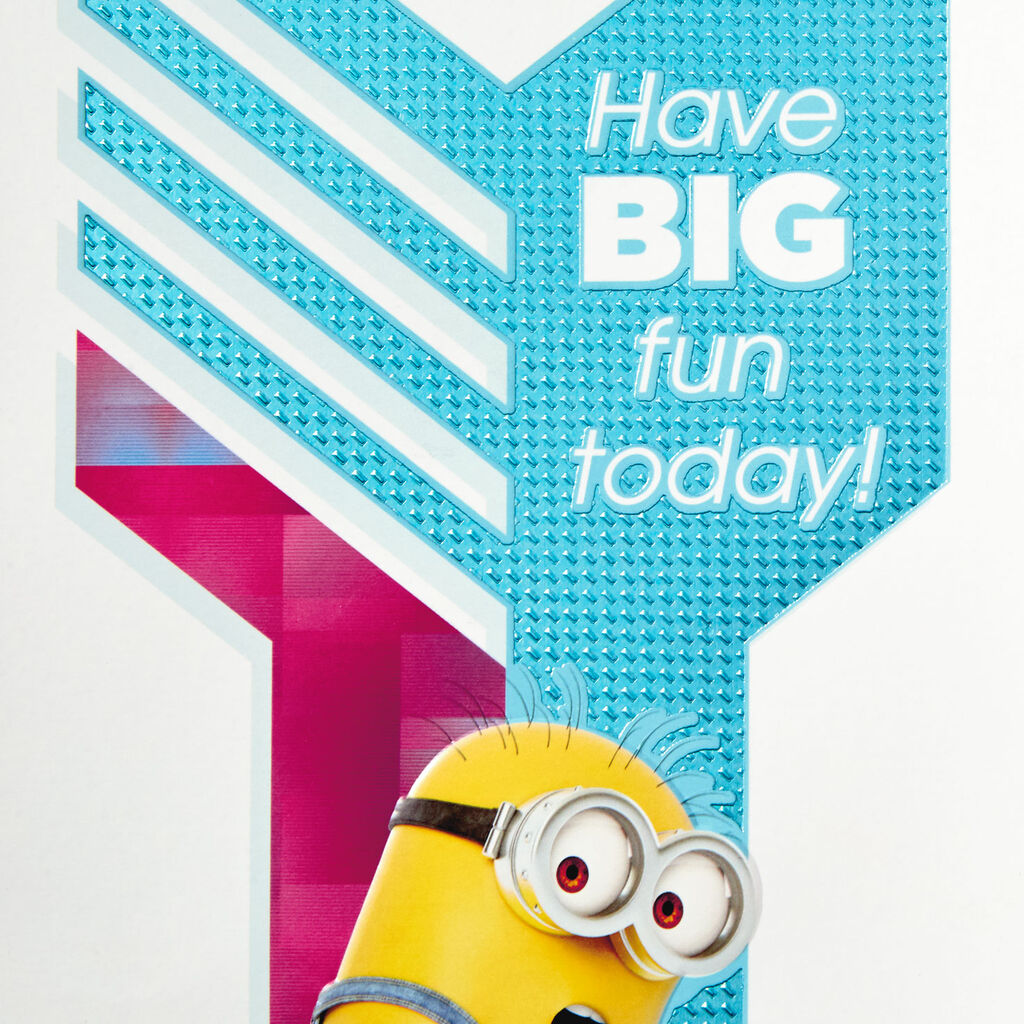 Despicable Me Minions Happy Day Birthday Card - Greeting Cards - Hallmark