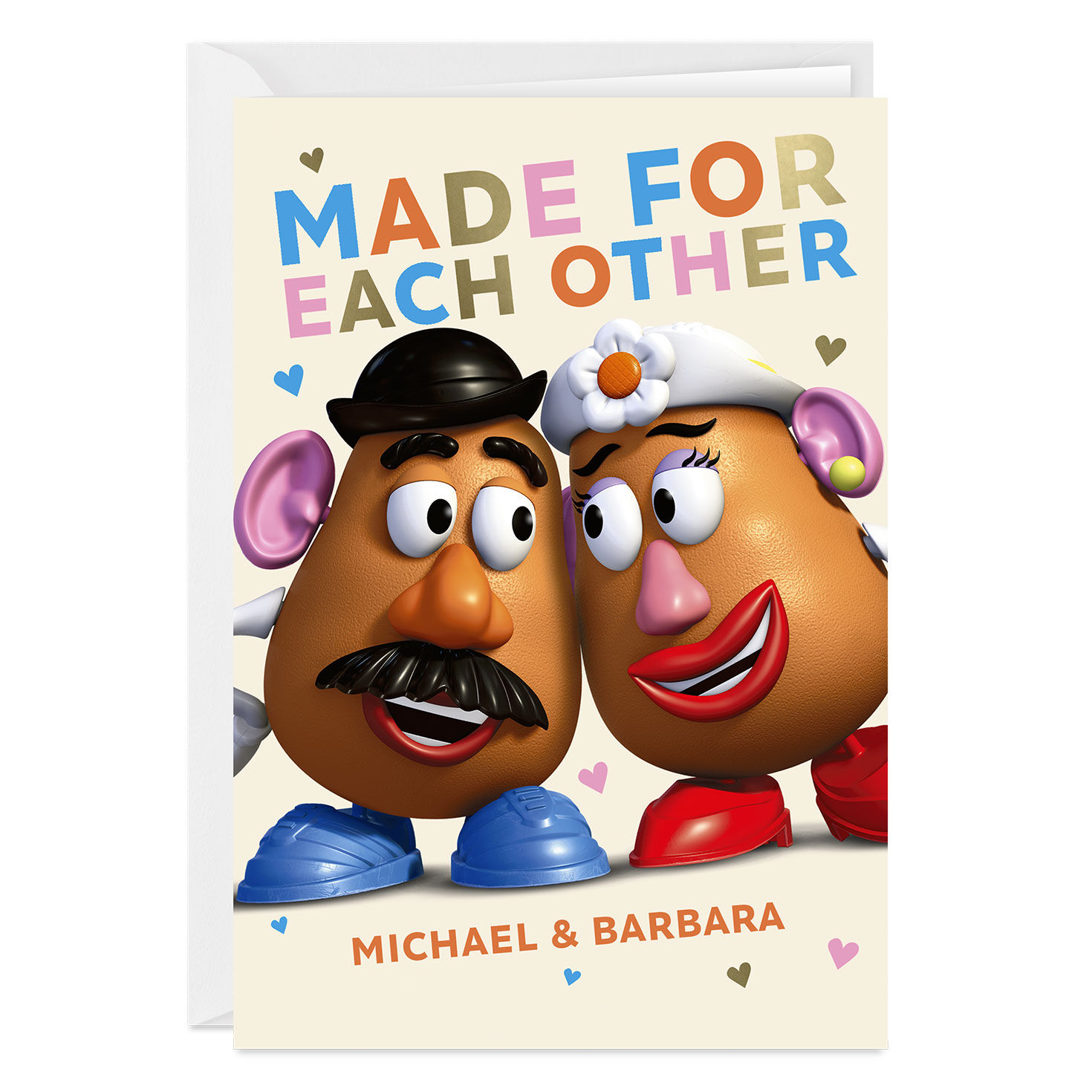 Disney/Pixar Toy Story Mr. and Mrs. Potato Head Custom Love Card ...