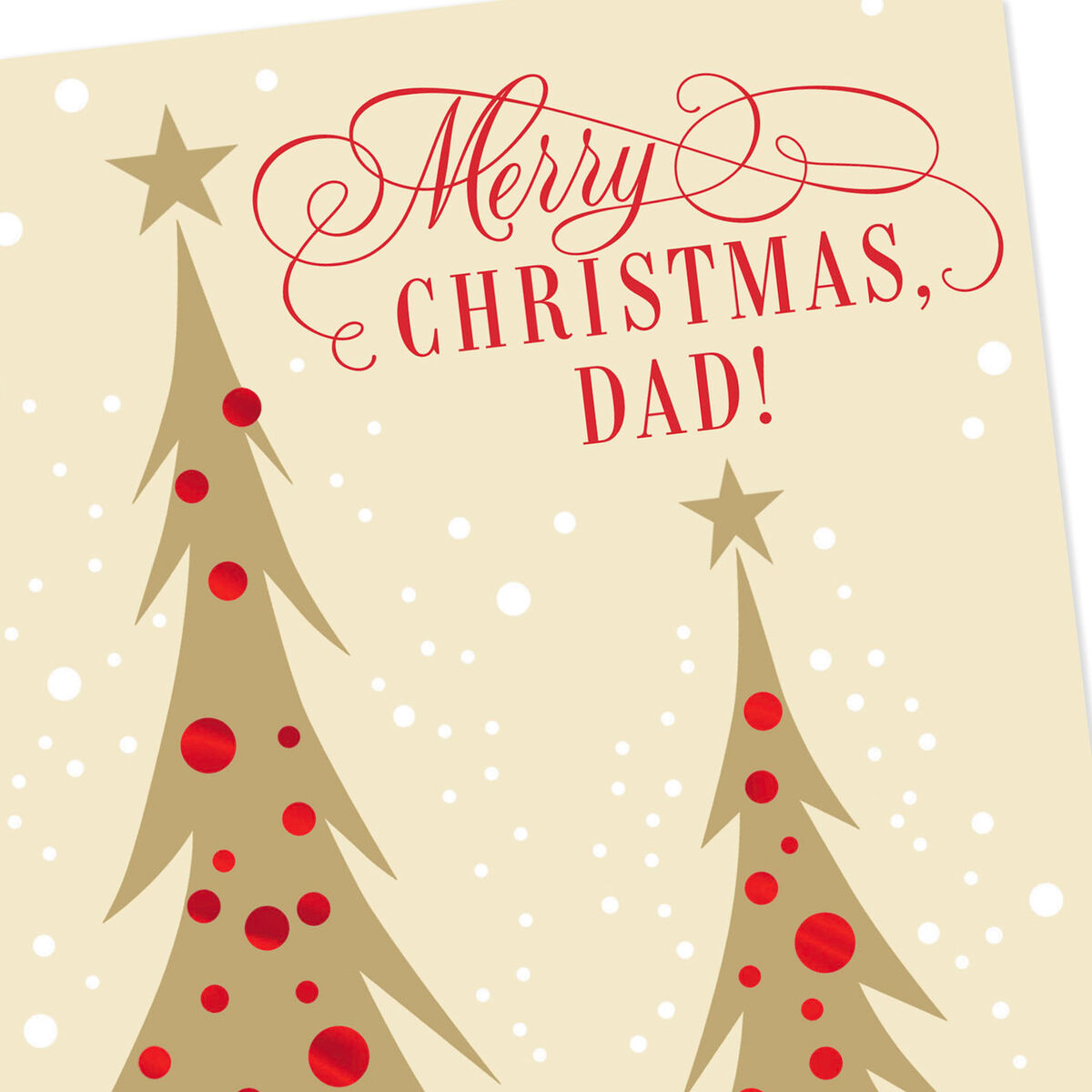 Loved and Admired Christmas Card for Dad - Greeting Cards - Hallmark