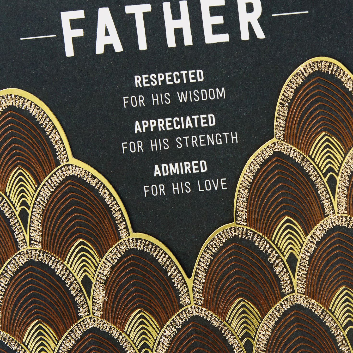 Respected, Appreciated and Admired Birthday Card for Father - Greeting ...