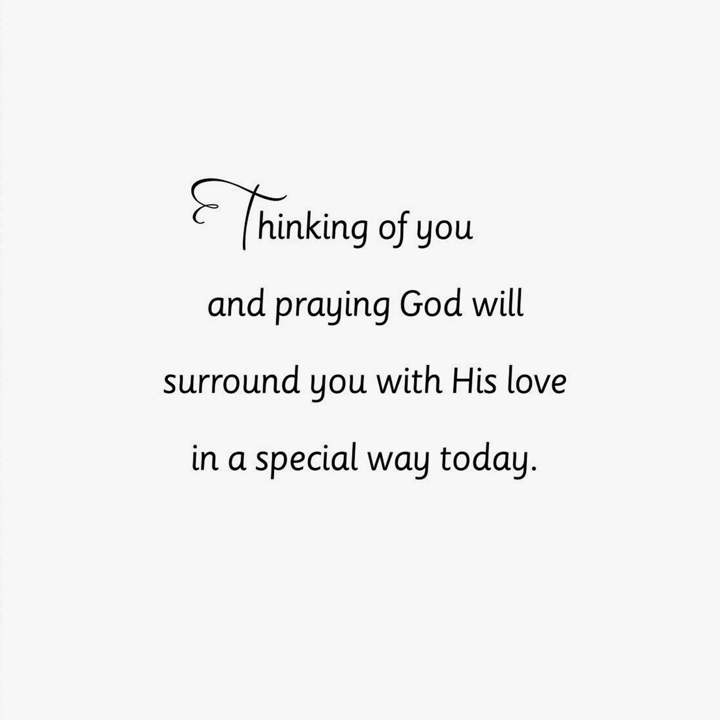 Praying God Will Surround You With His Love Thinking of You Card ...