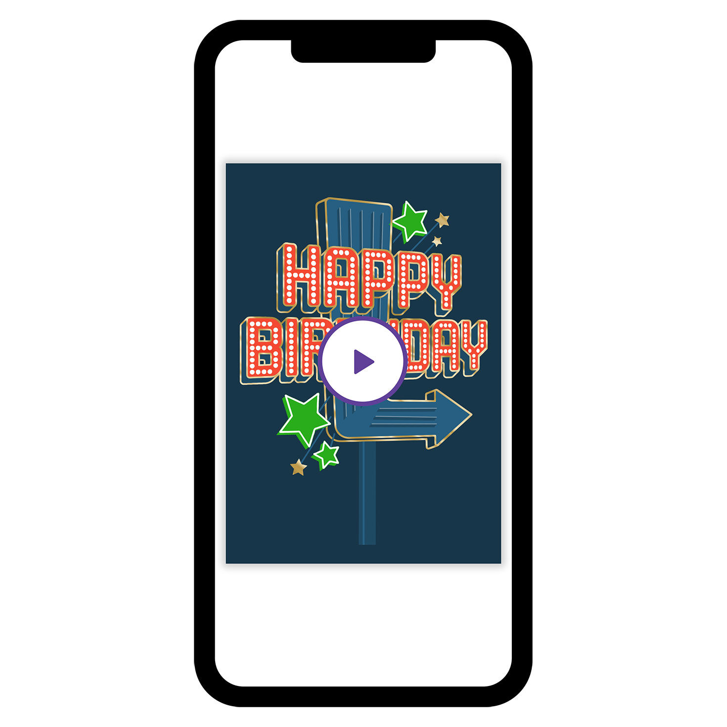 Retro Neon Sign Birthday eCard - eCards | Hallmark