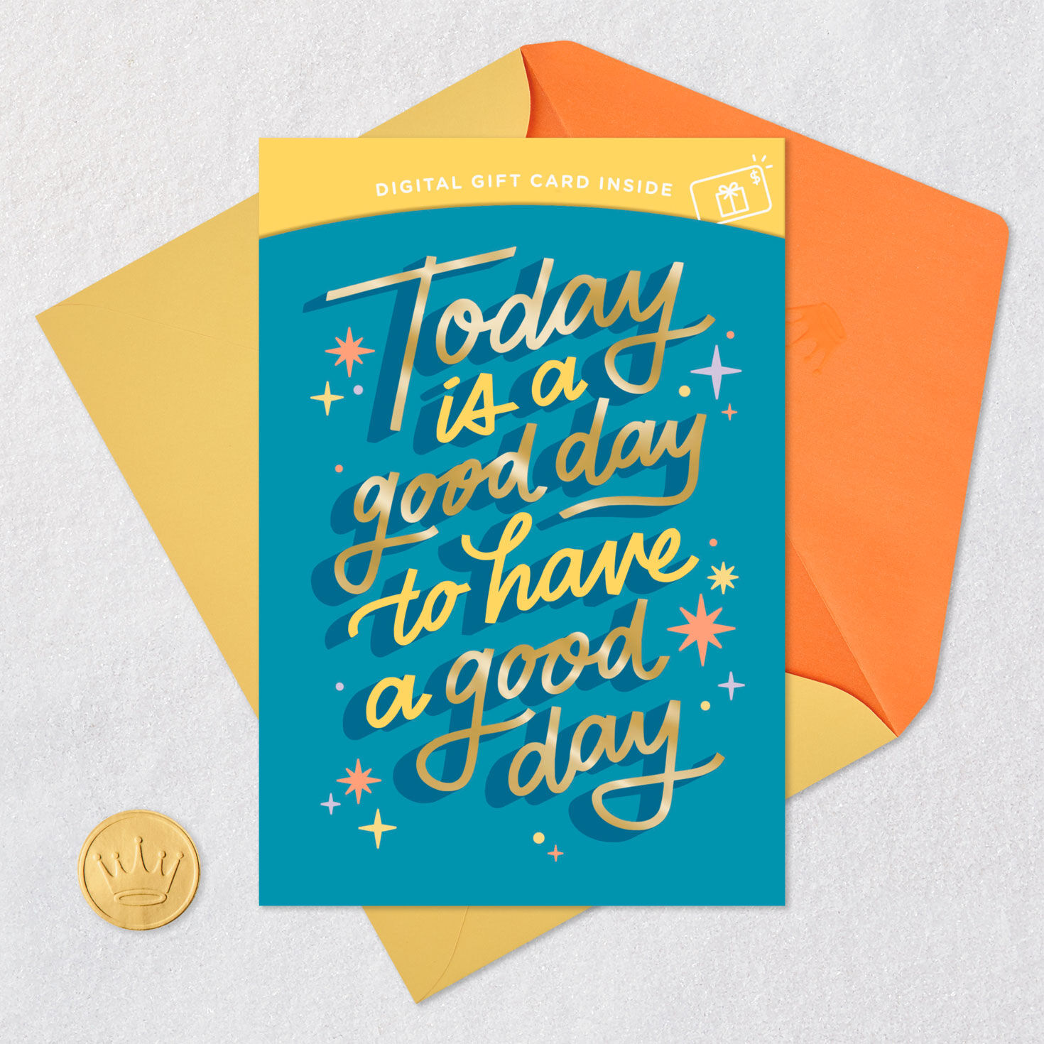 Good Day to Celebrate Gift Card Greeting Card - Greeting Cards | Hallmark
