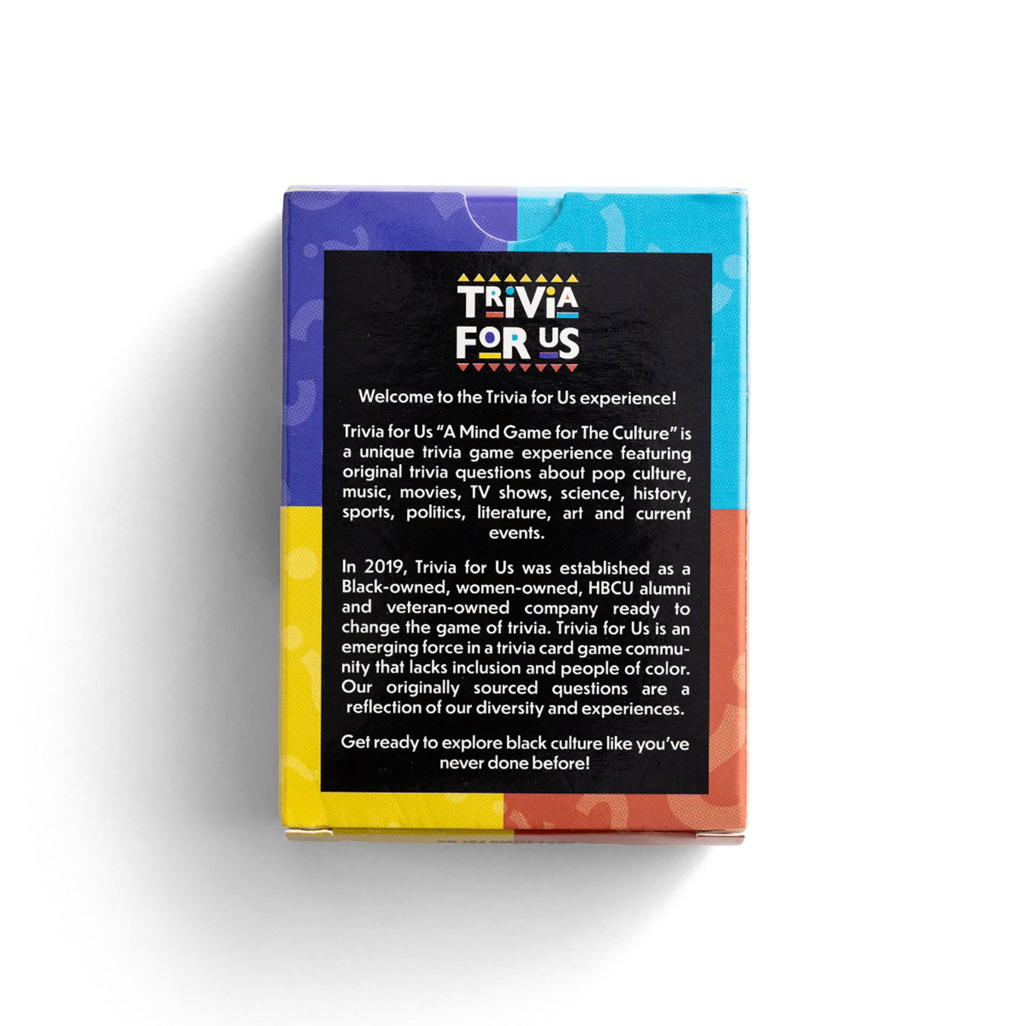 Trivia for Us: A Mind Game for the Culture Card Game - Party Games ...