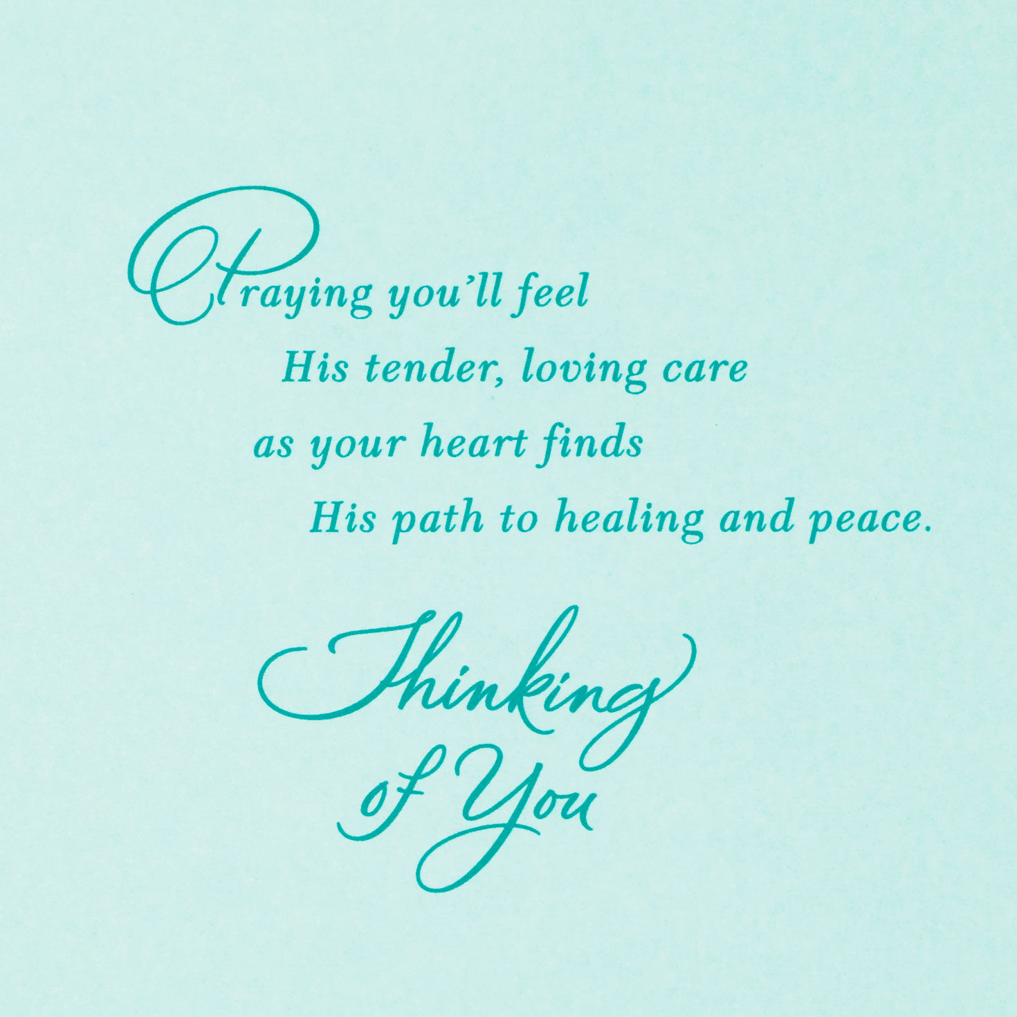 God Walks With Us Religious Sympathy Card - Greeting Cards | Hallmark