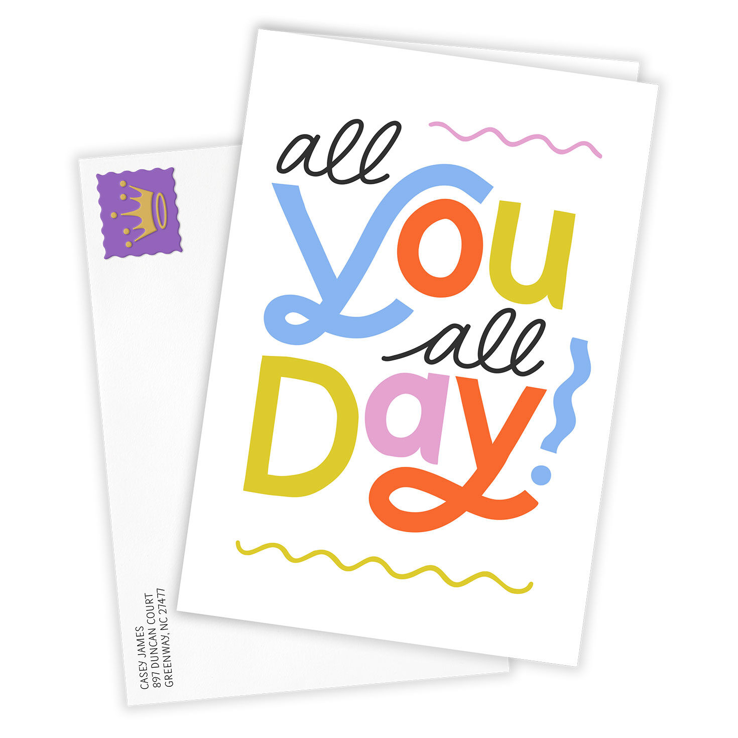 All You All Day Custom Encouragement Card - Greeting Cards | Hallmark