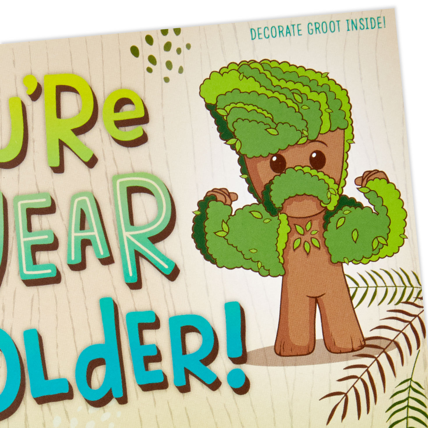 Marvel Guardians of the Galaxy Groot Birthday Card for Kid With ...