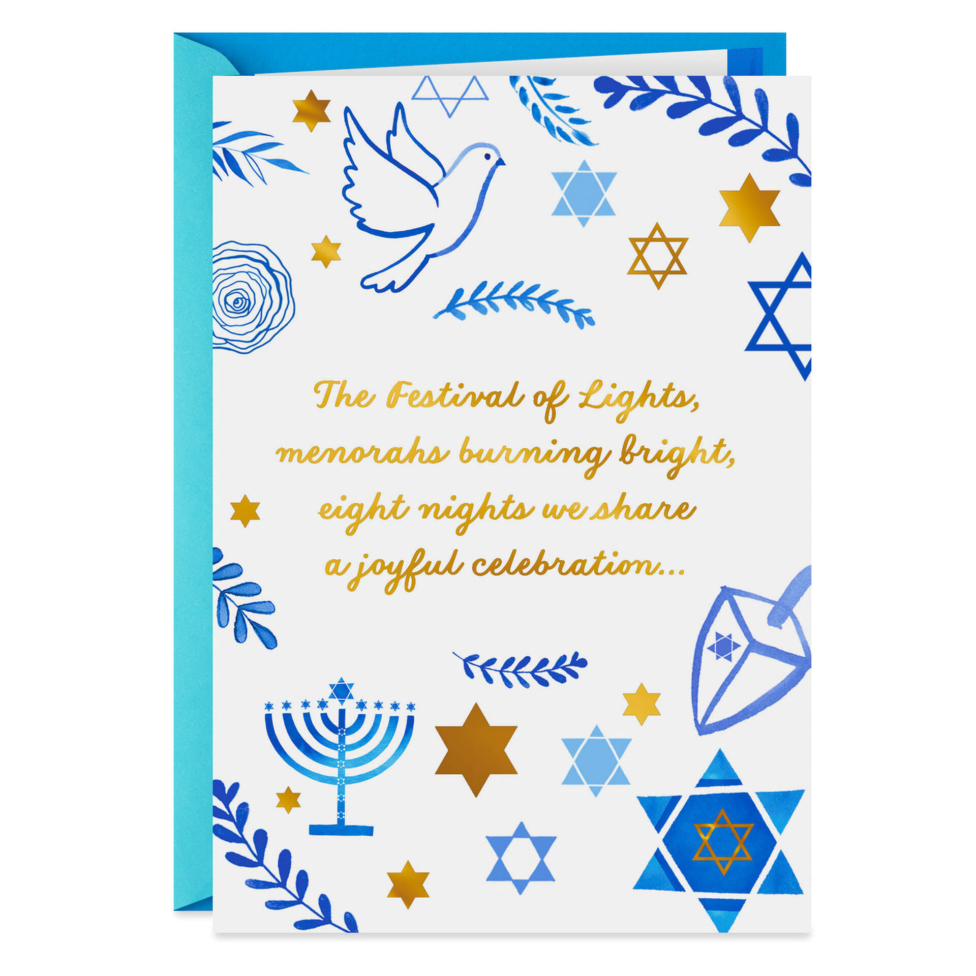 A Celebration of Hope and Inspiration Hanukkah Card - Greeting Cards ...