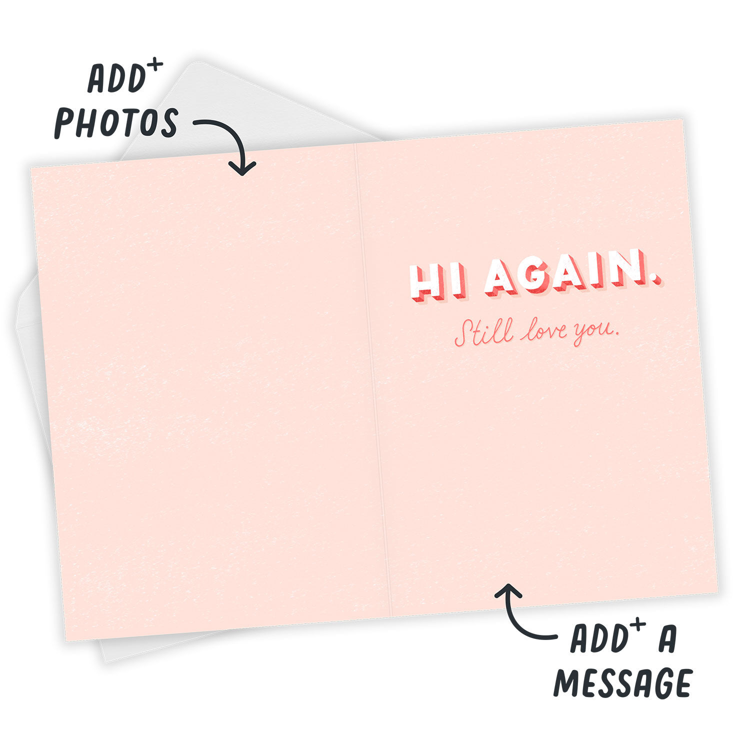 Hello Hi Again Love Photo Card - Greeting Cards | Hallmark