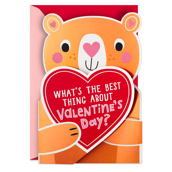 Bear Hug Musical Valentines Day Card Greeting Cards Hallmark