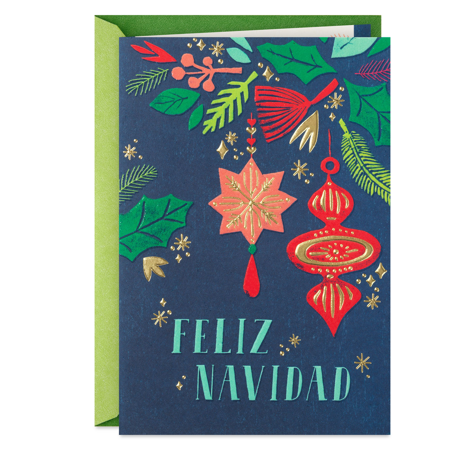Hugs, Laughter and Love Spanish-Language Christmas Card - Greeting ...