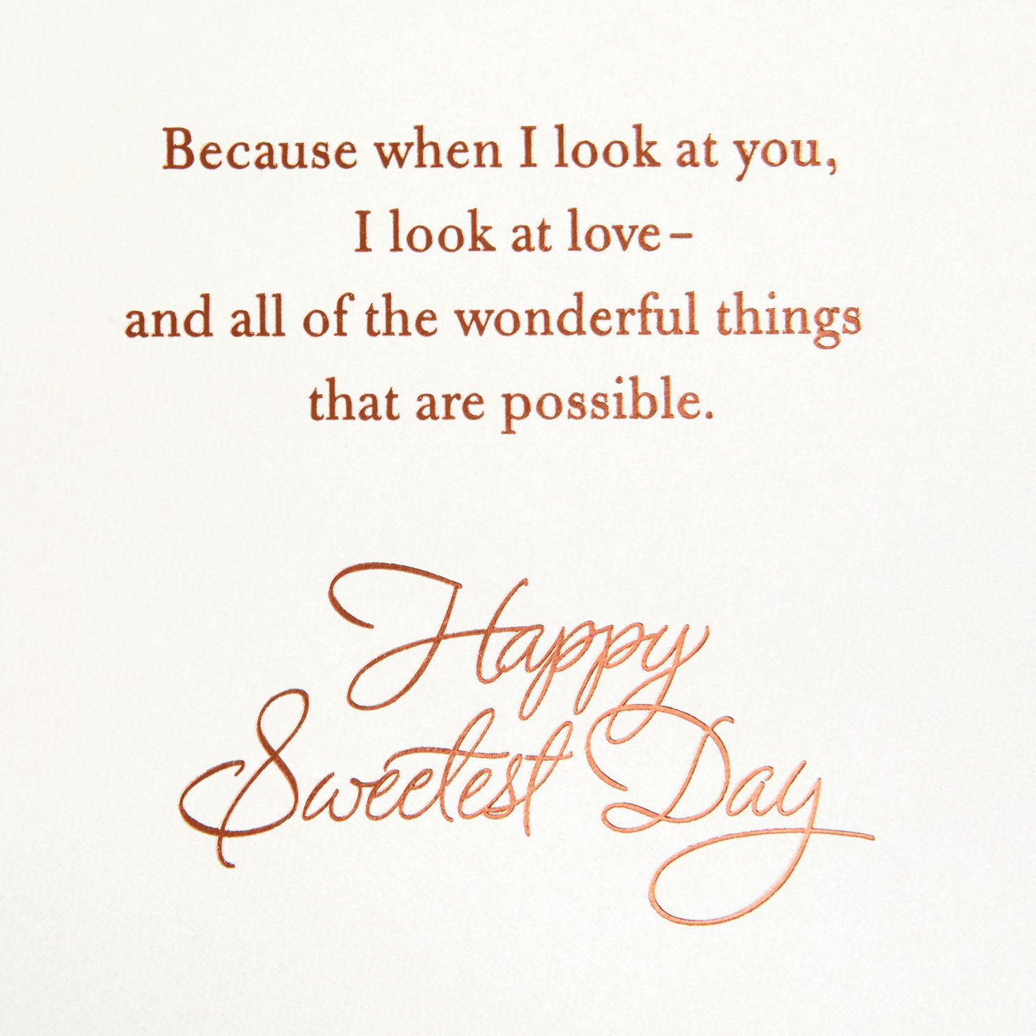 Heart and Flowers Sweetest Day Card for Wife - Greeting Cards | Hallmark