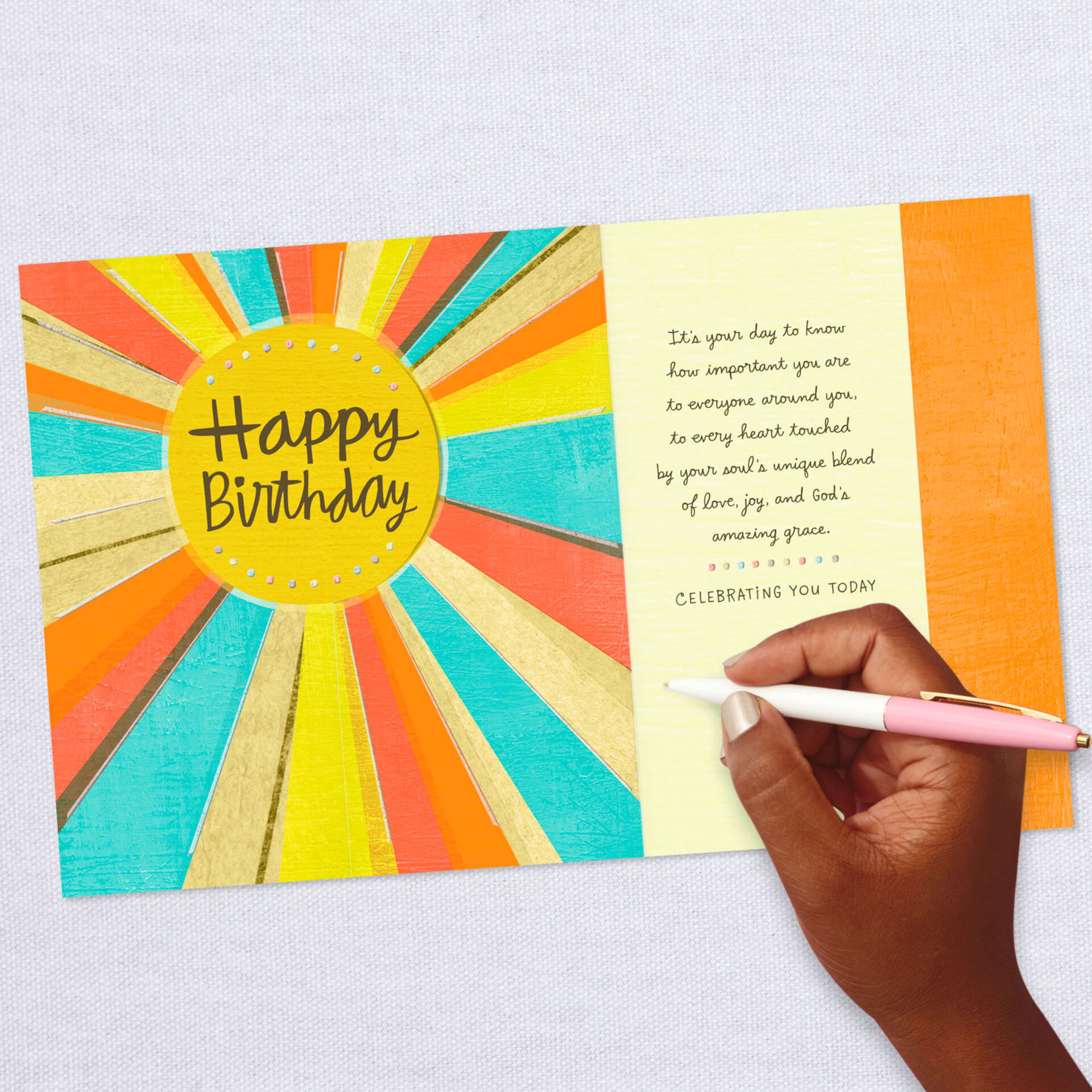 Sun Rays Birthday Card - Greeting Cards - Hallmark