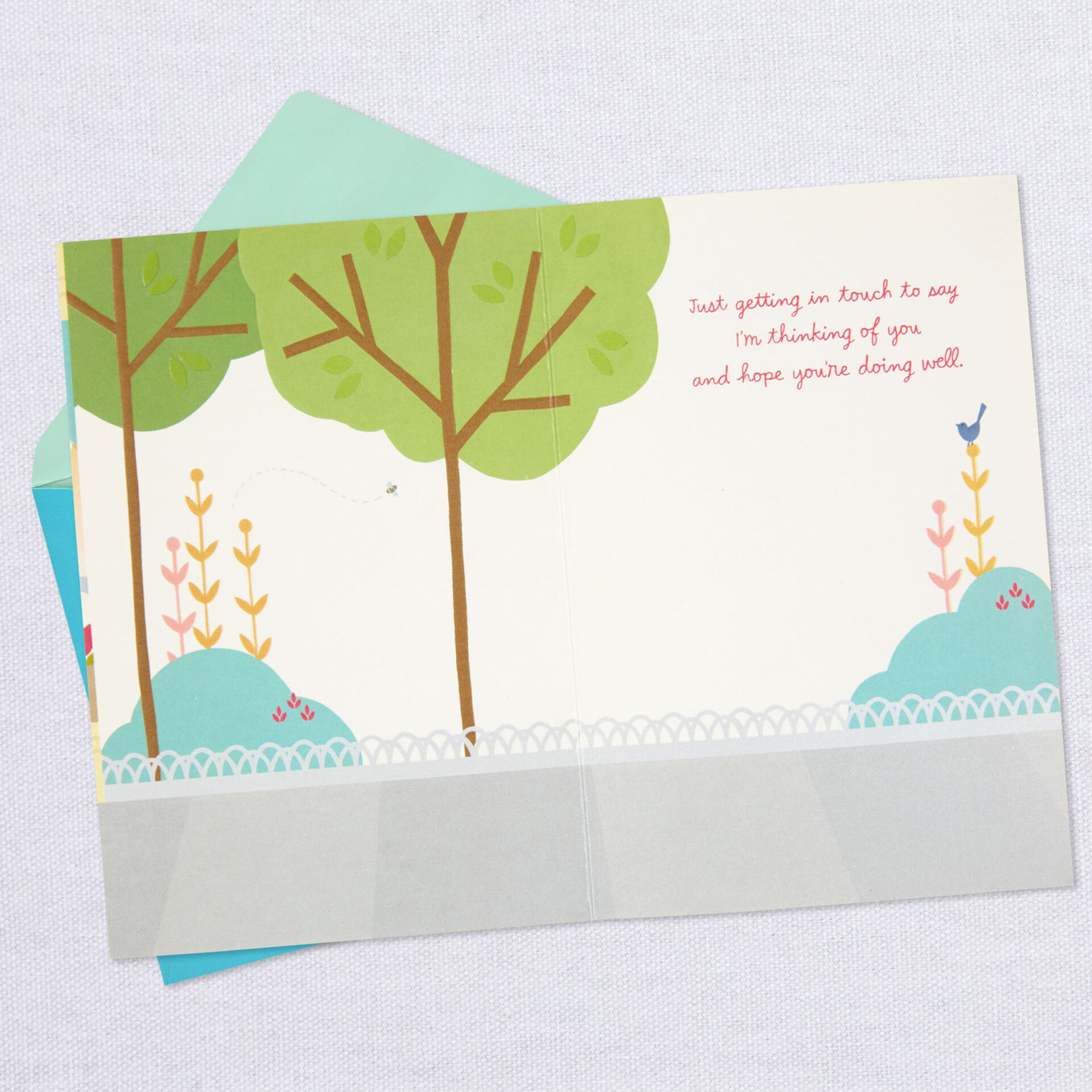 Hello Thinking of You Card - Greeting Cards - Hallmark
