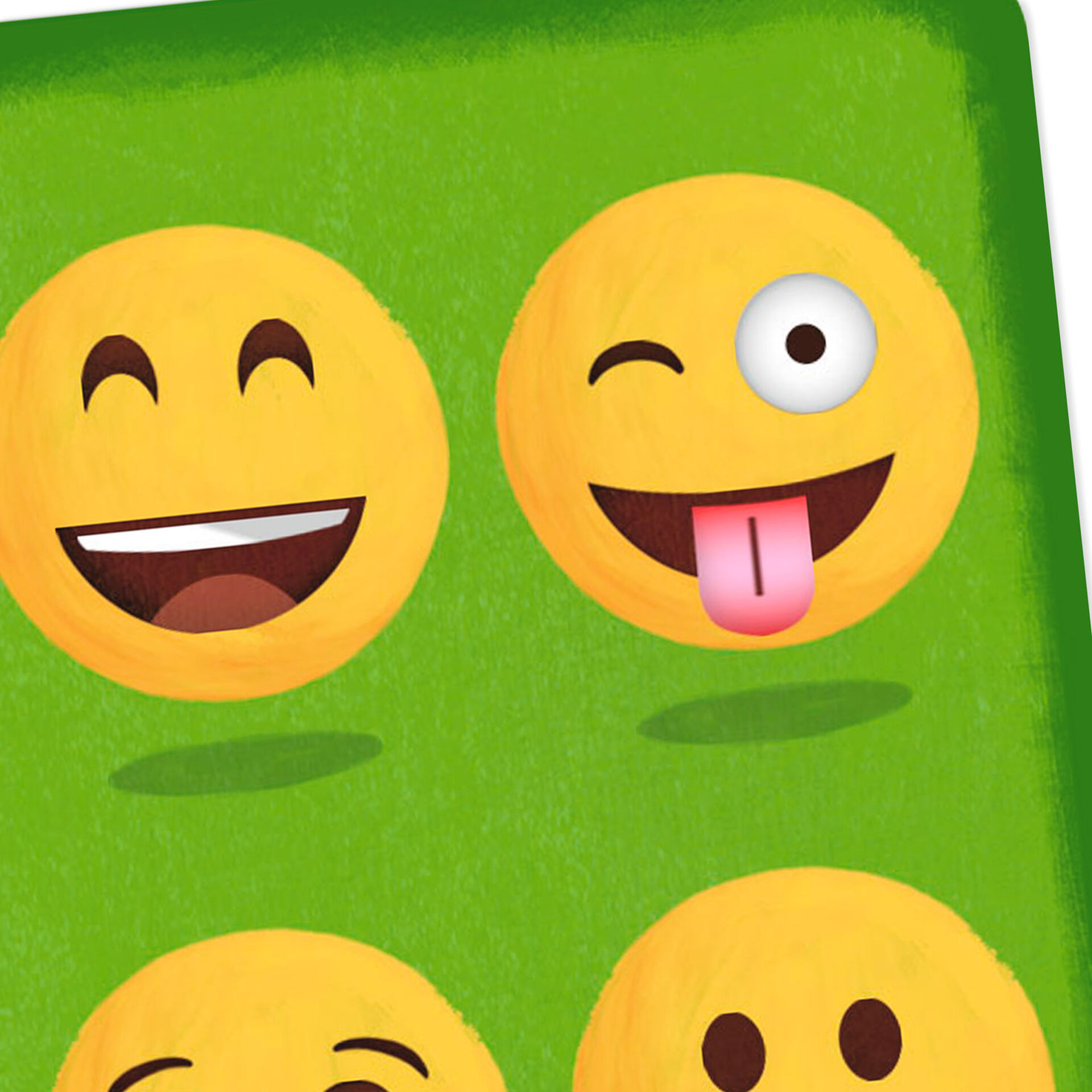 3.25" Mini Smiley Face Emojis Congratulations Card - Greeting Cards ...