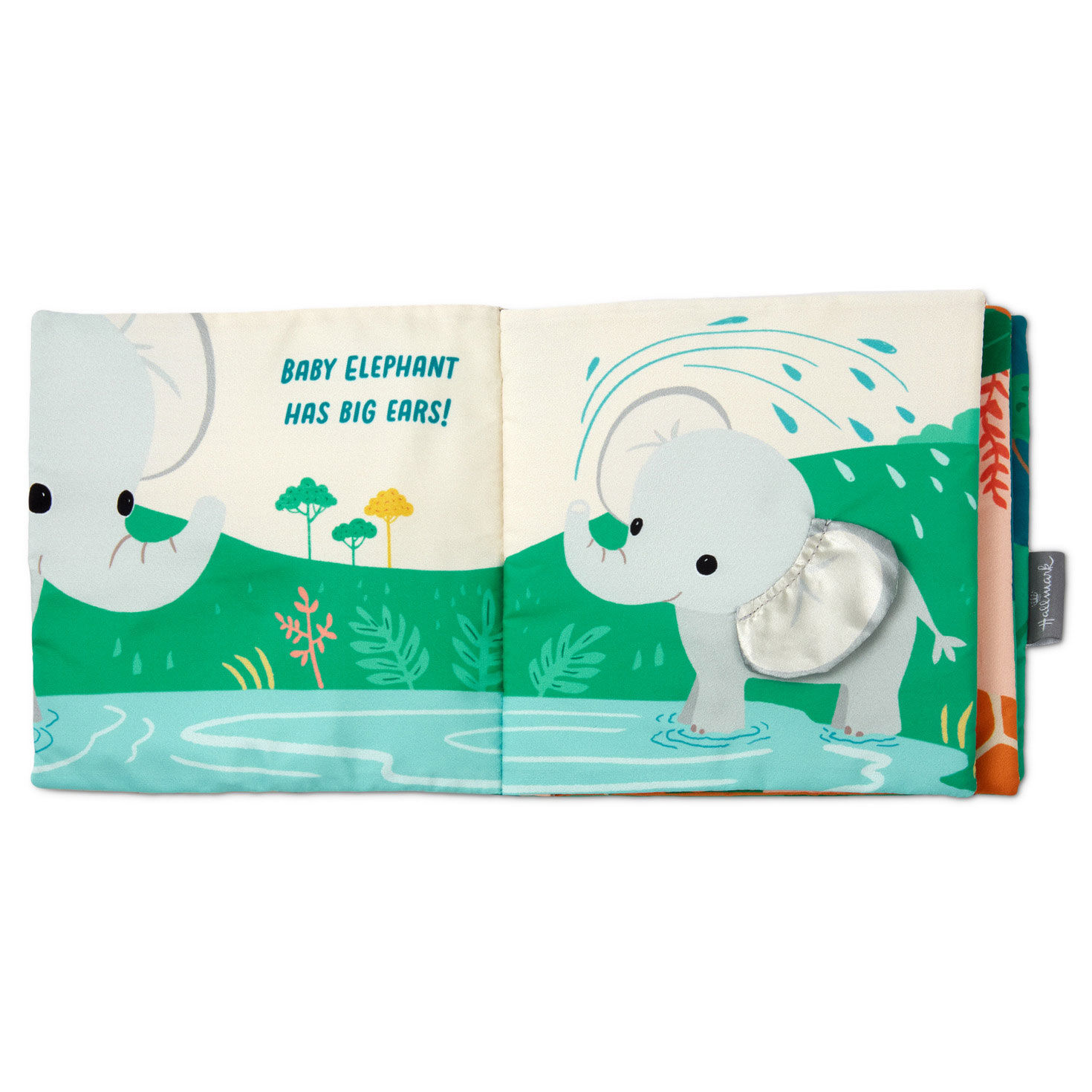 Safari Friends Touch-and-Feel Fabric Book for Kids - Cloth & Board ...