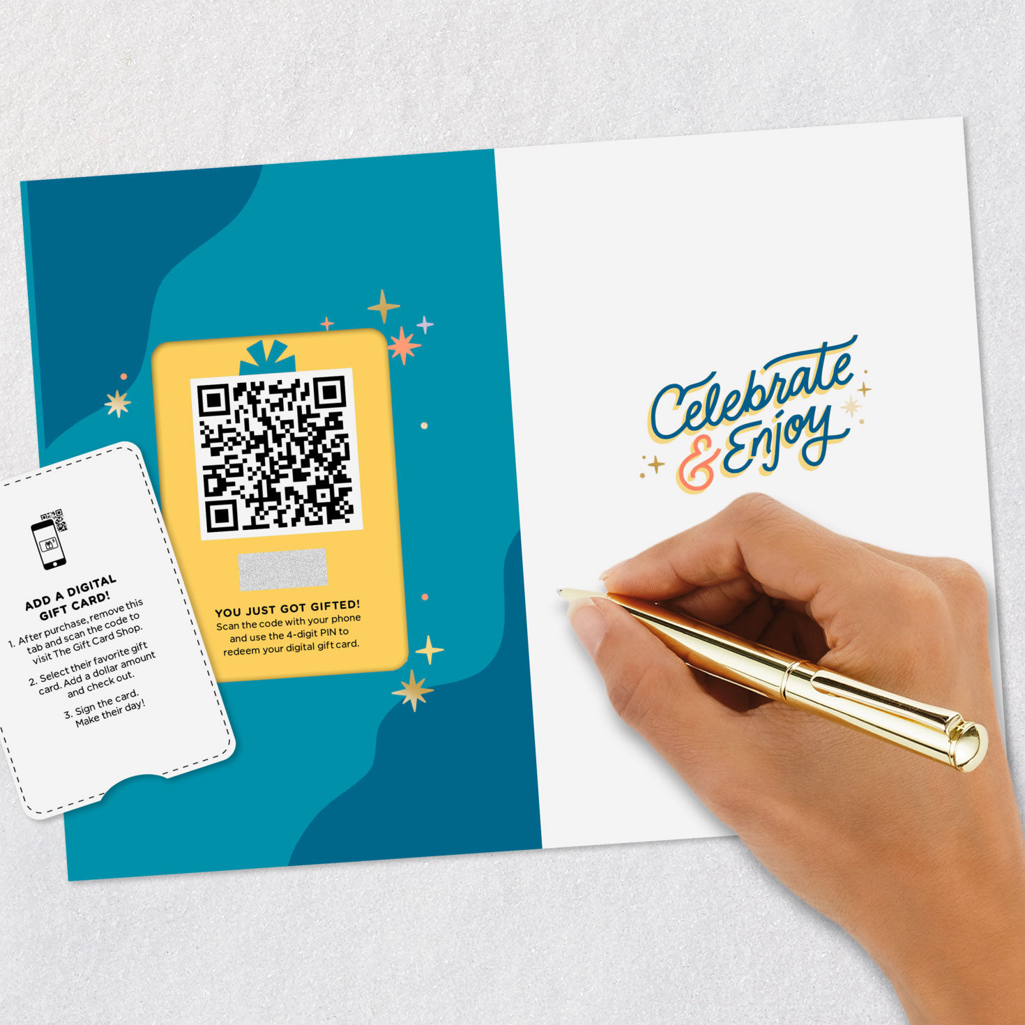 Good Day to Celebrate Gift Card Greeting Card - Greeting Cards | Hallmark