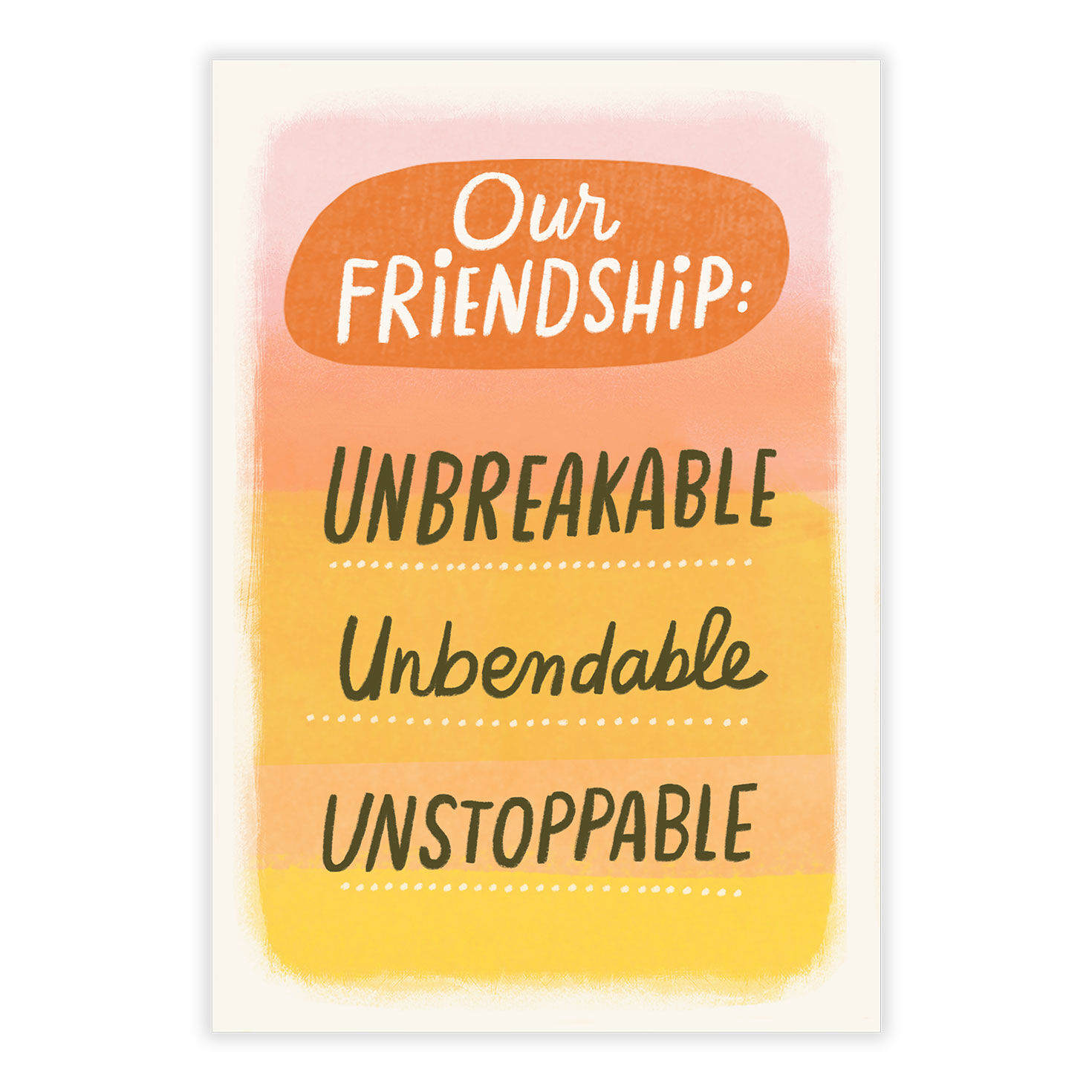 Unbreakable Friendship eCard - eCards | Hallmark