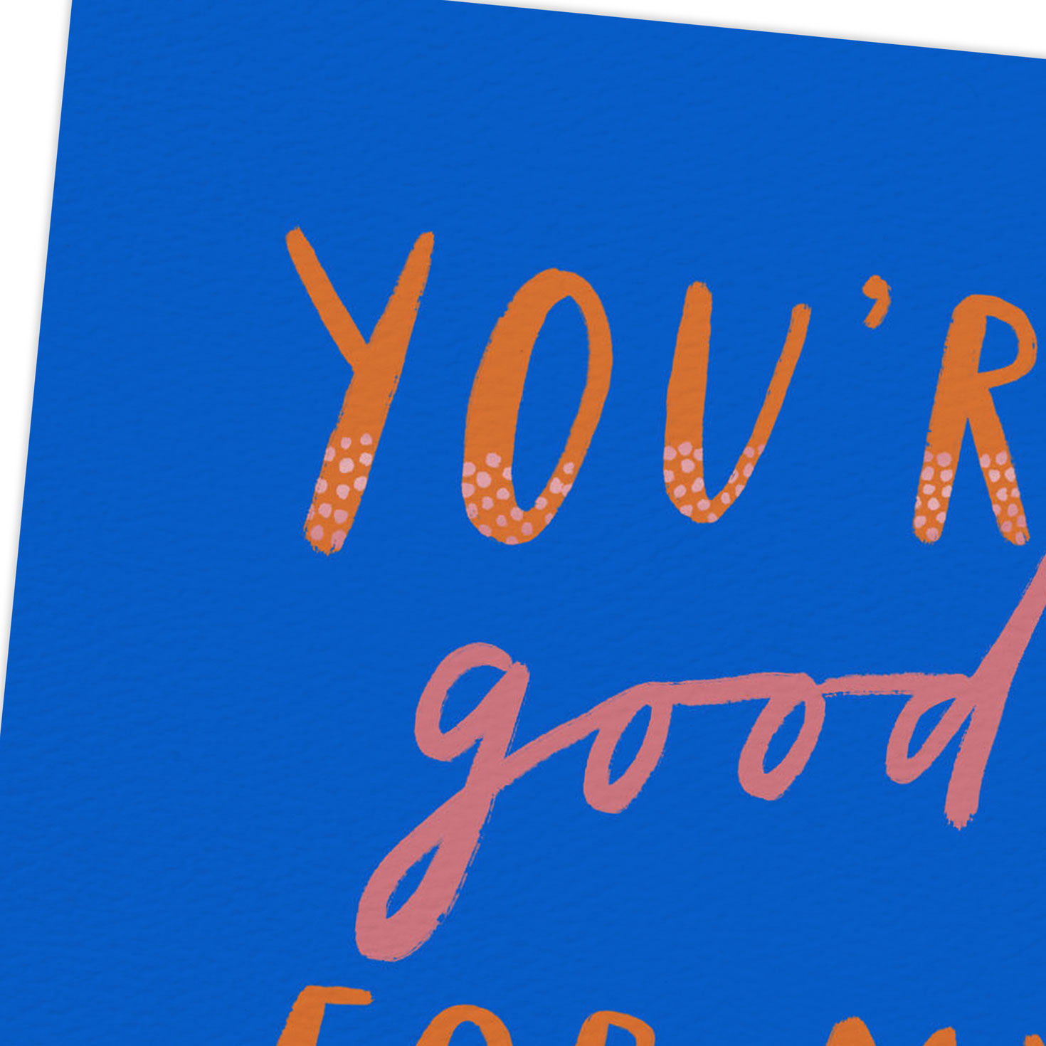 You're Good for My Soul Blank Card - Greeting Cards | Hallmark
