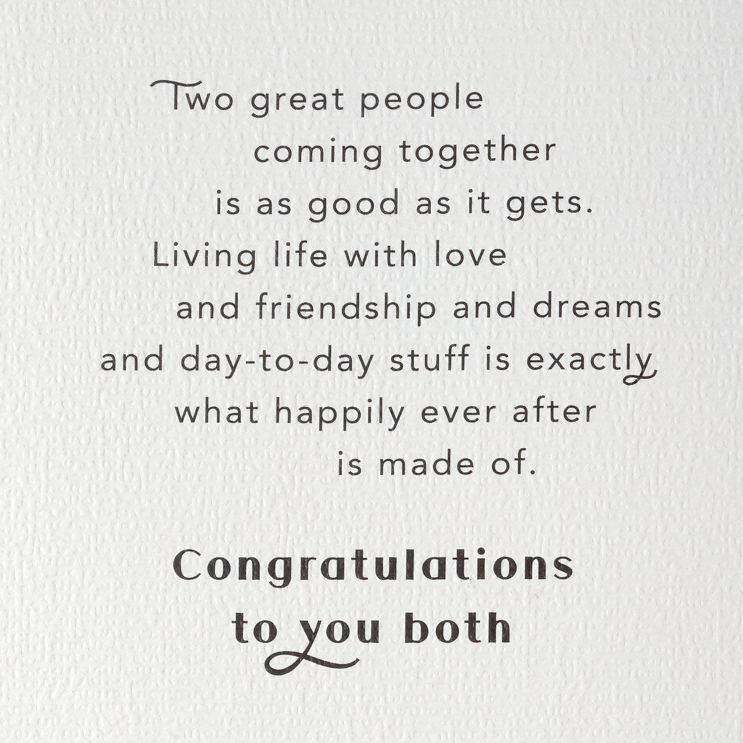 Two Grooms, One Happy Day Wedding Card for Couple - Greeting Cards ...
