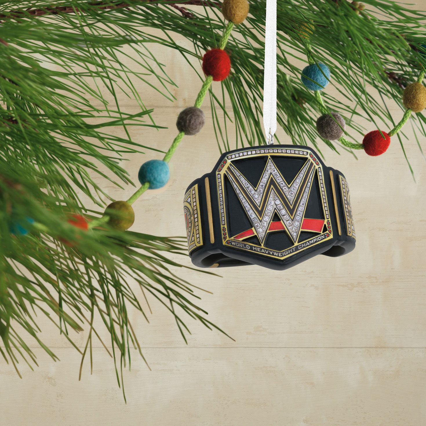 WWE Championship Hallmark Ornament - Hallmark Ornaments | Hallmark