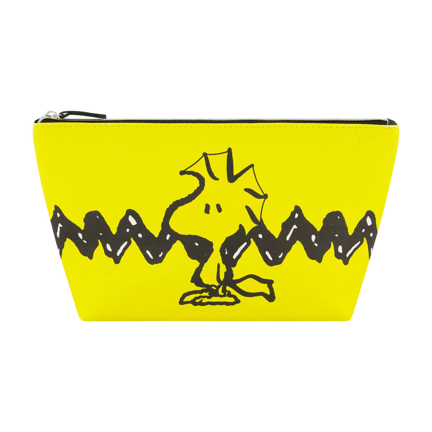 Concept One Peanuts Woodstock Yellow Chevron Cosmetic Bag - Travel ...