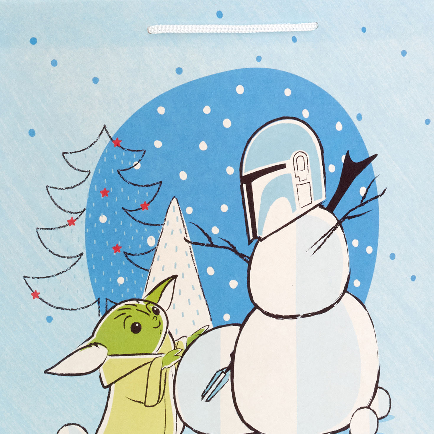 13" Star Wars: The Mandalorian™ Grogu™ Snow Fun Large Christmas Gift ...