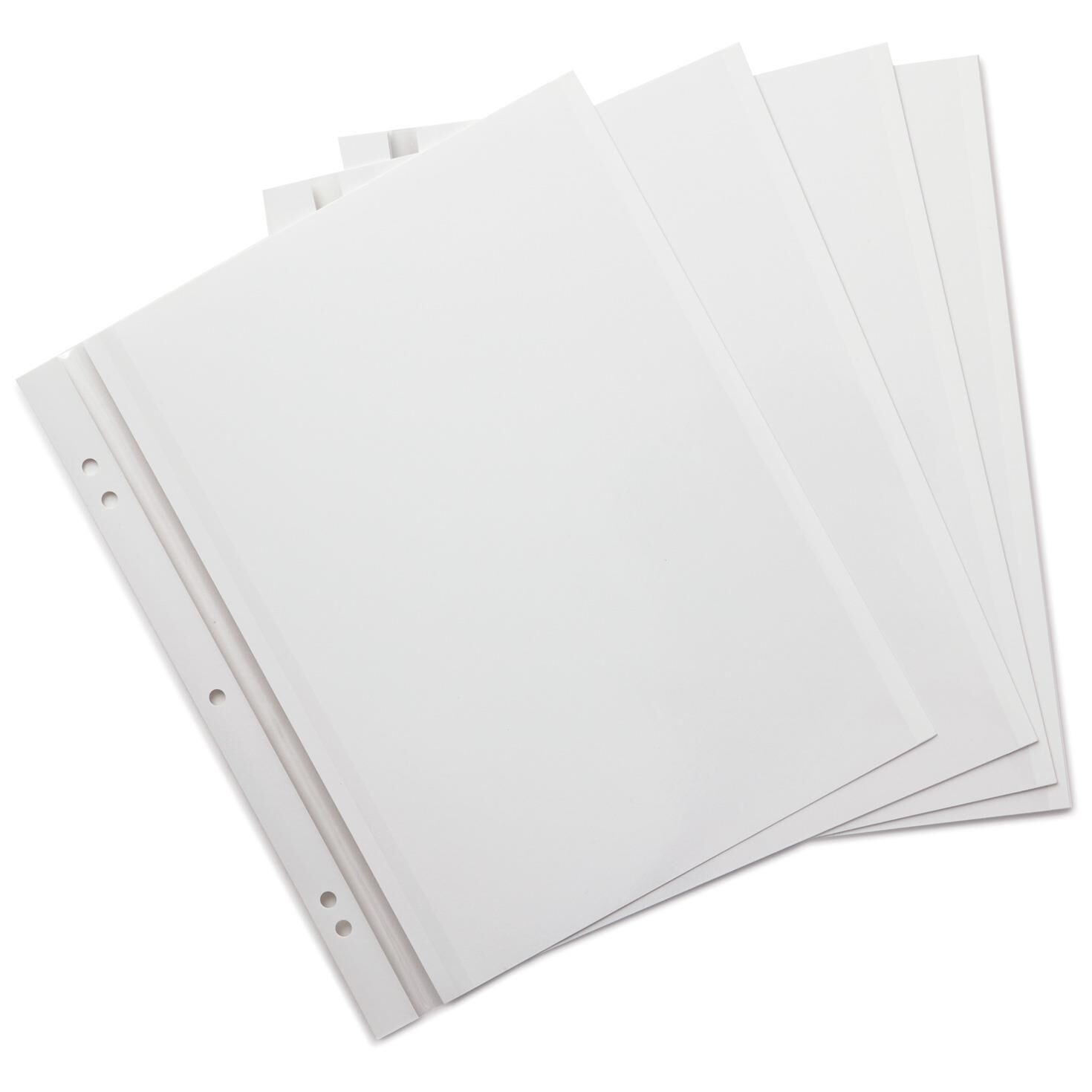 Self-Adhesive Photo Refill Pages, Pack of 16 - Scrapbooks & Albums ...