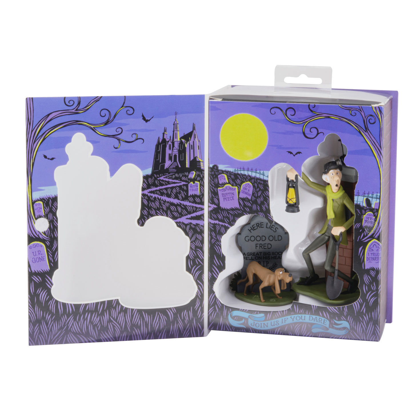 Disney The Haunted Mansion Caretaker and Dog Hallmark Ornaments, Set of ...