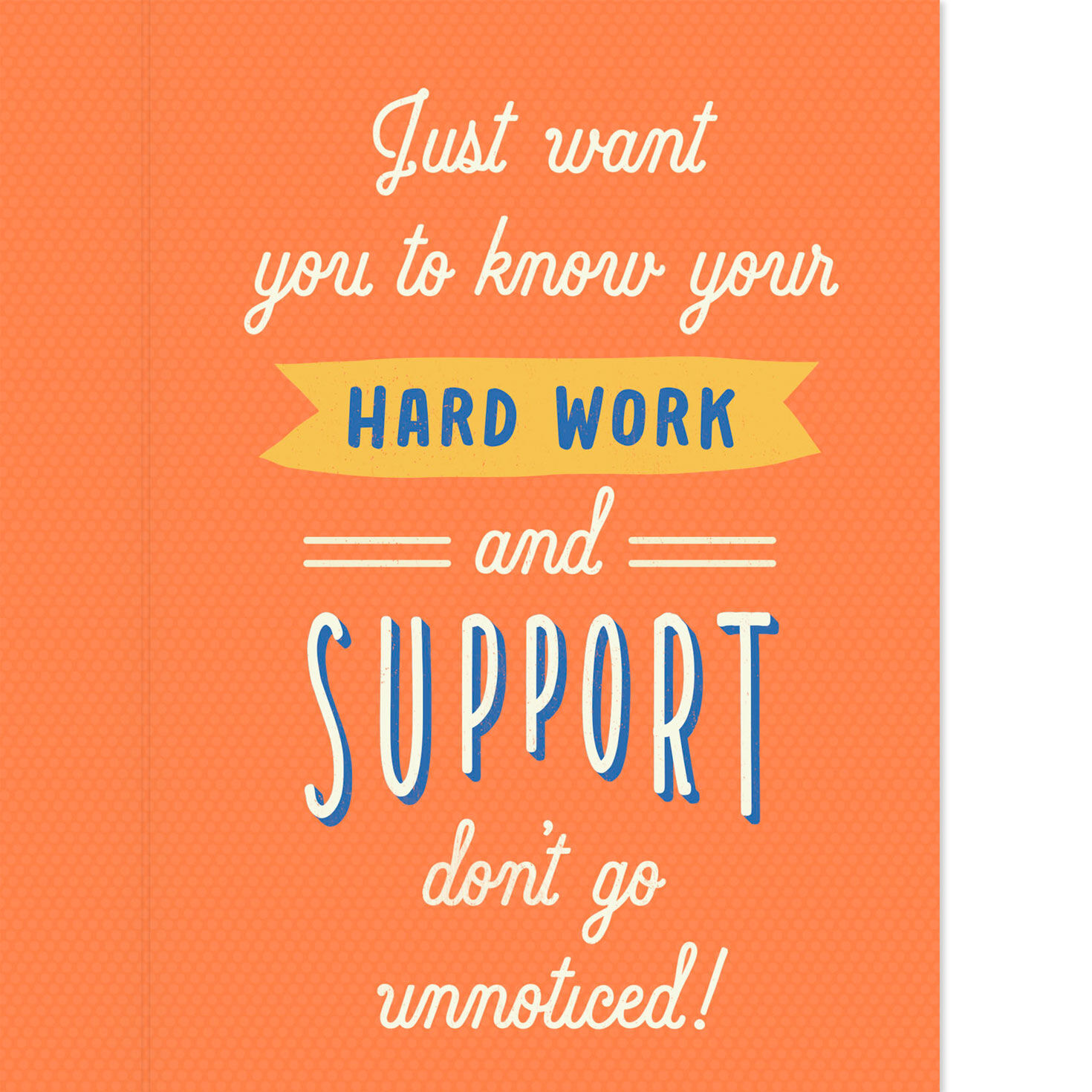 Thanks for All Your Hard Work Money Holder Thank-You Card - Greeting ...