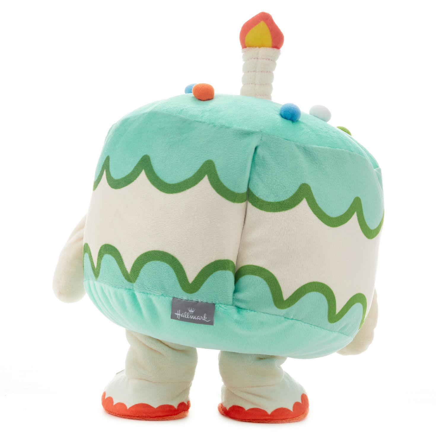 Birthday Cake With Candle Plush With Sound and Motion, 12 ...