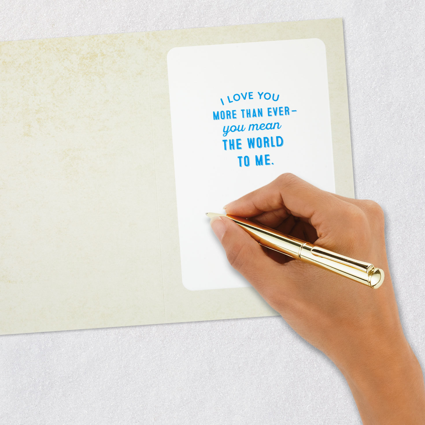 I Love You More Than Ever Romantic Love Card - Greeting Cards | Hallmark