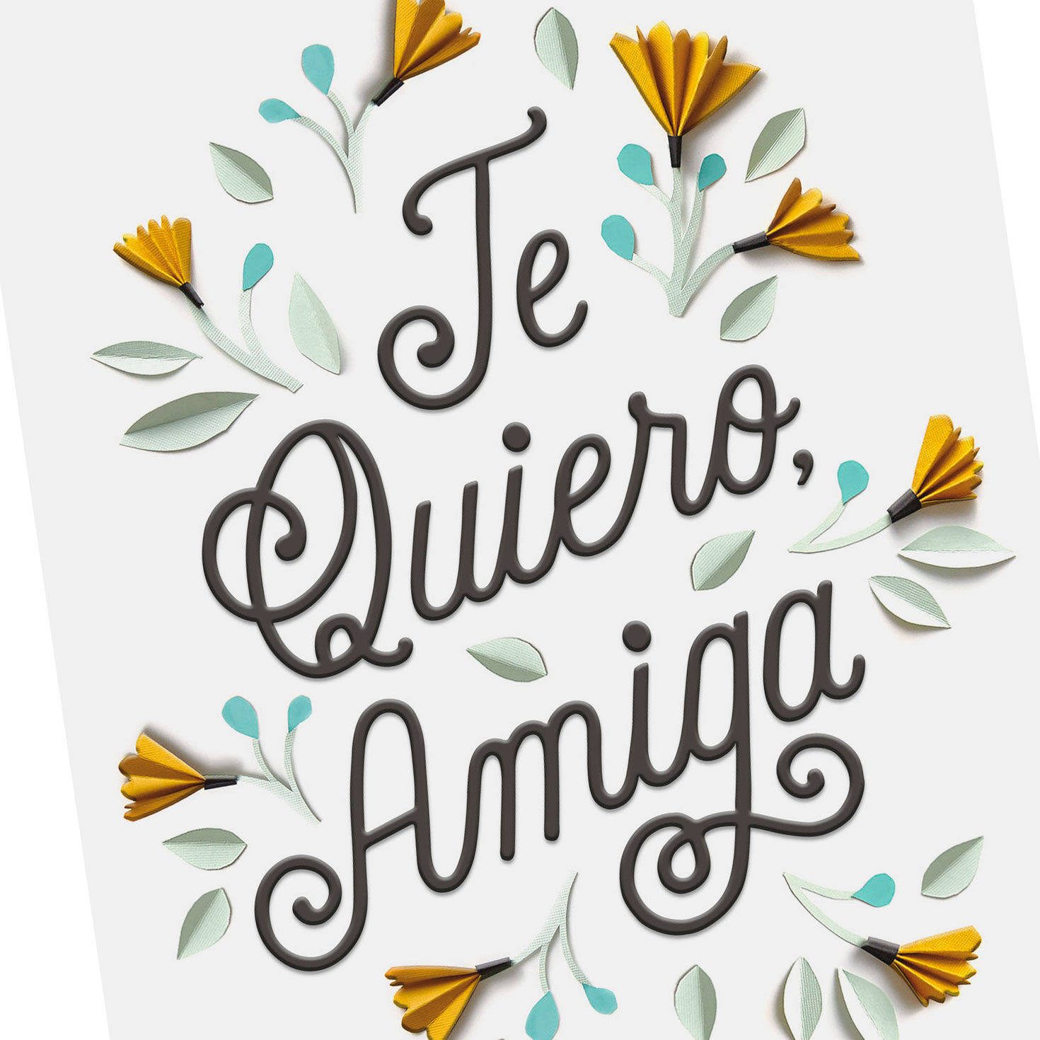 Love You, Amiga Spanish-Language Friendship Card - Greeting Cards ...