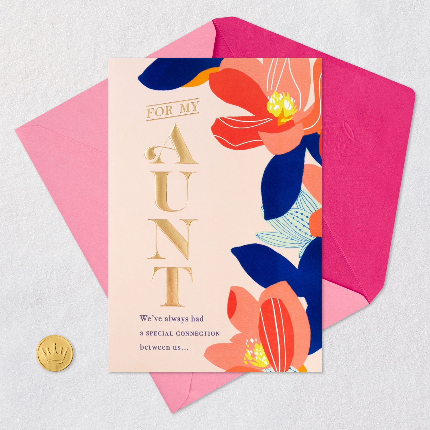 A Special Connection Birthday Card for Aunt - Greeting Cards | Hallmark