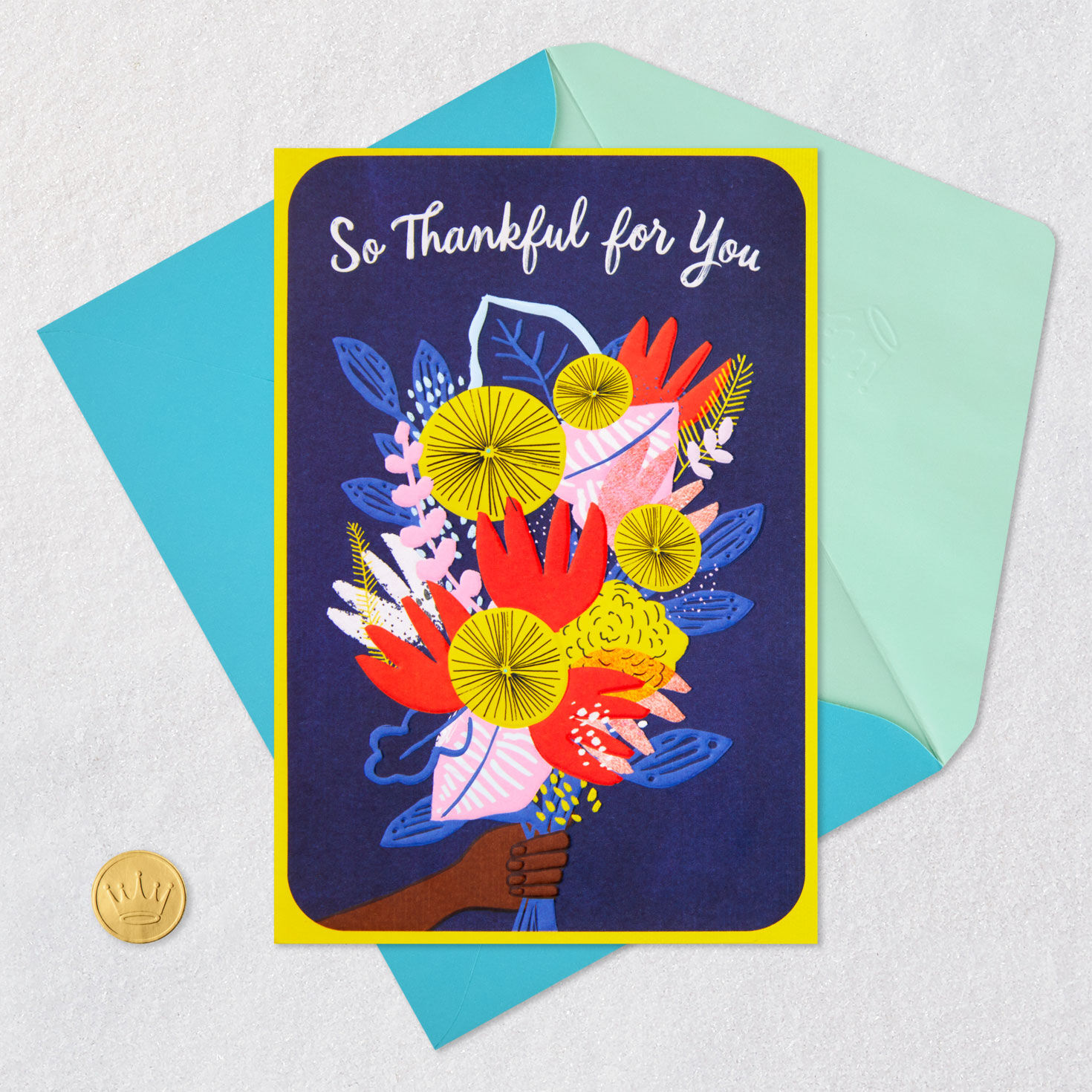 So Thankful for You Thank-You Card - Greeting Cards | Hallmark