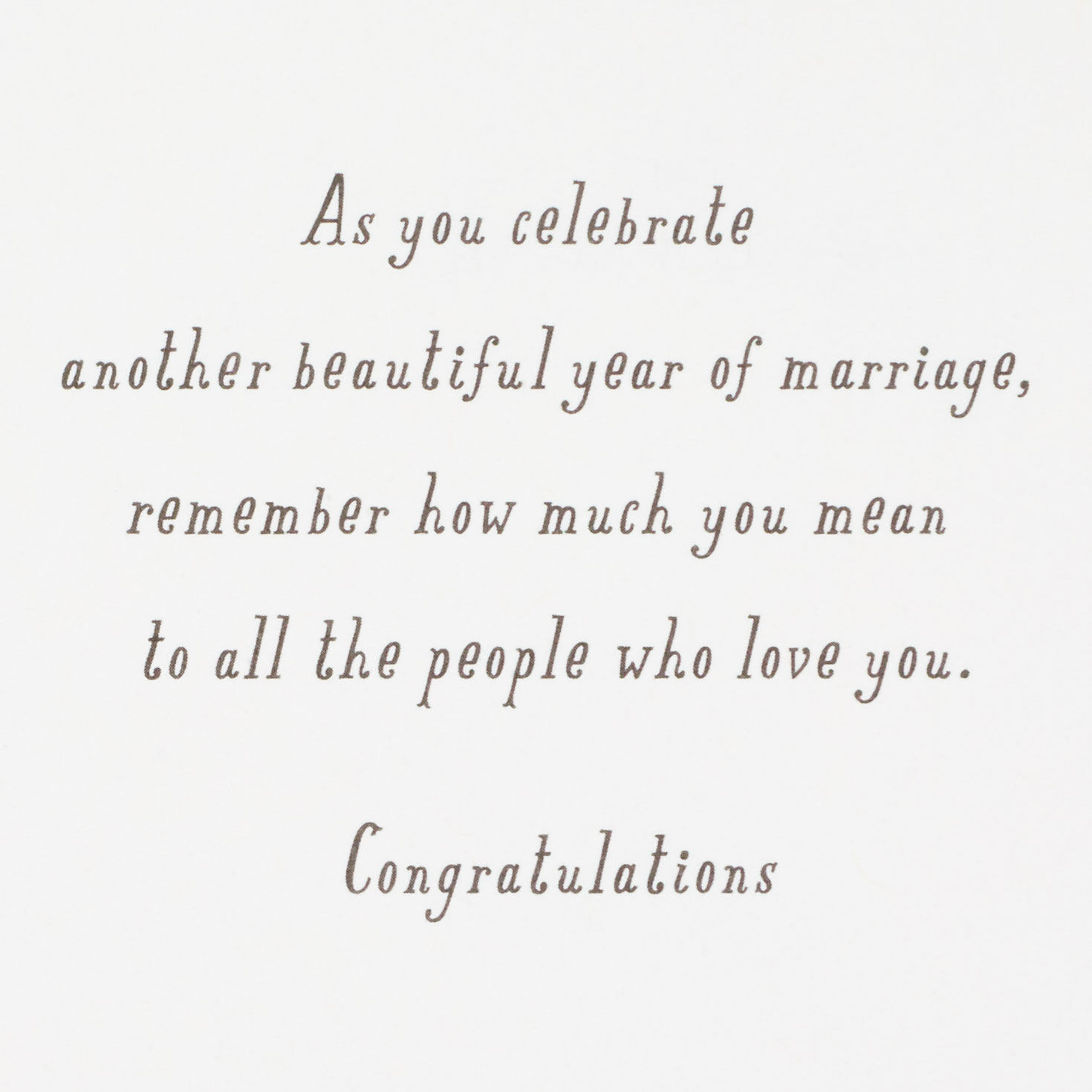 Another Beautiful Year of Marriage Anniversary Card for Couple ...