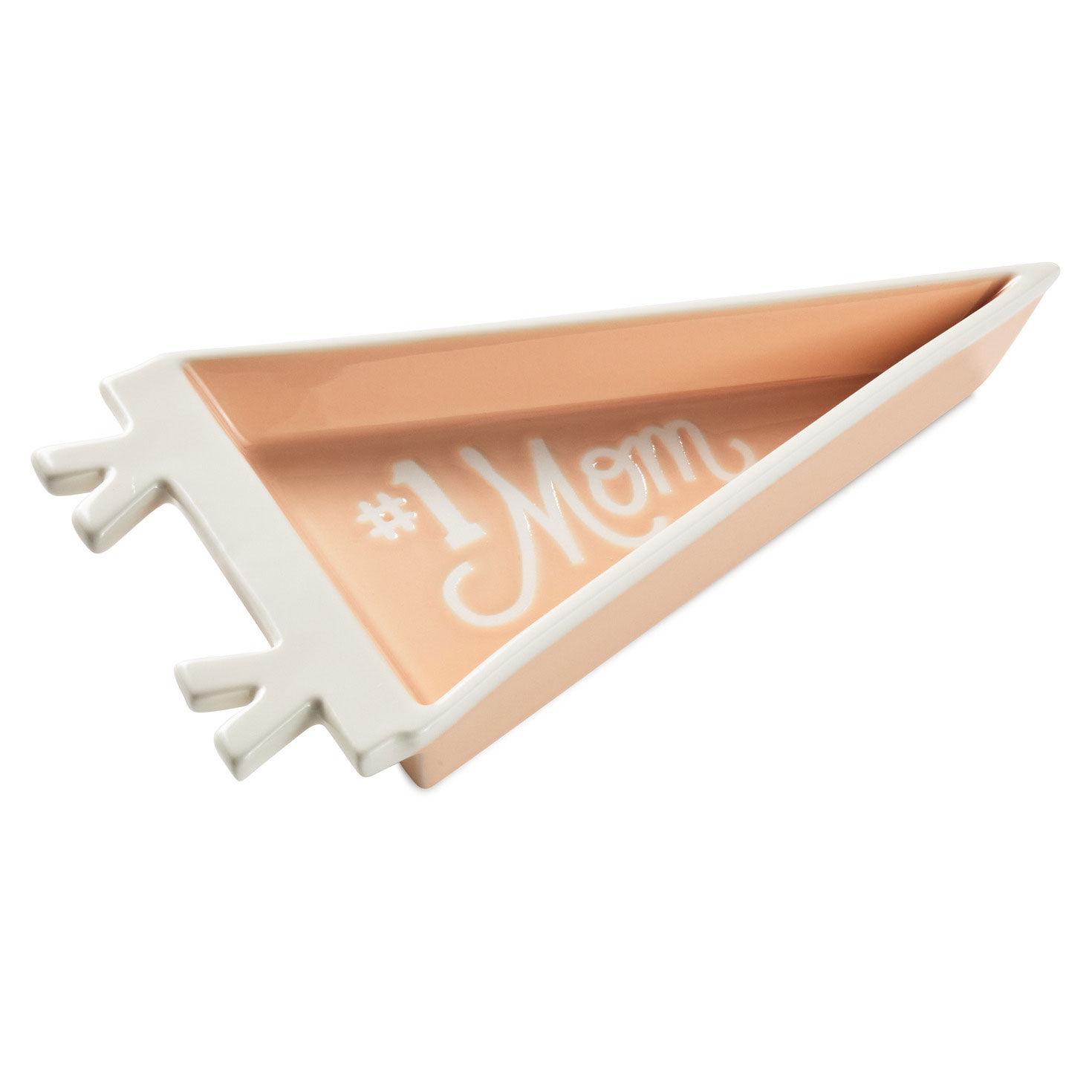 #1 Mom Pennant Trinket Dish - Trays & Boxes | Hallmark