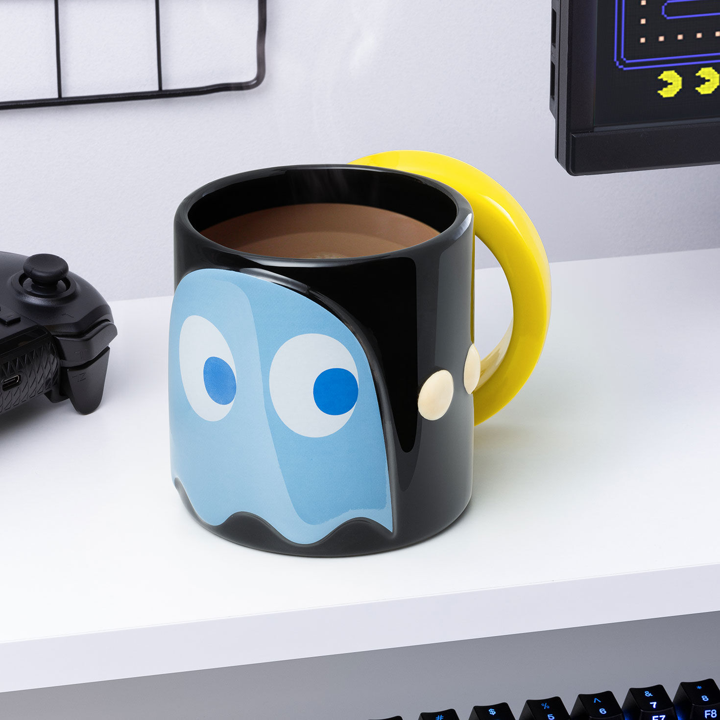 Paladone Pac-Man Sculpted Mug, 20 oz. - Mugs | Hallmark
