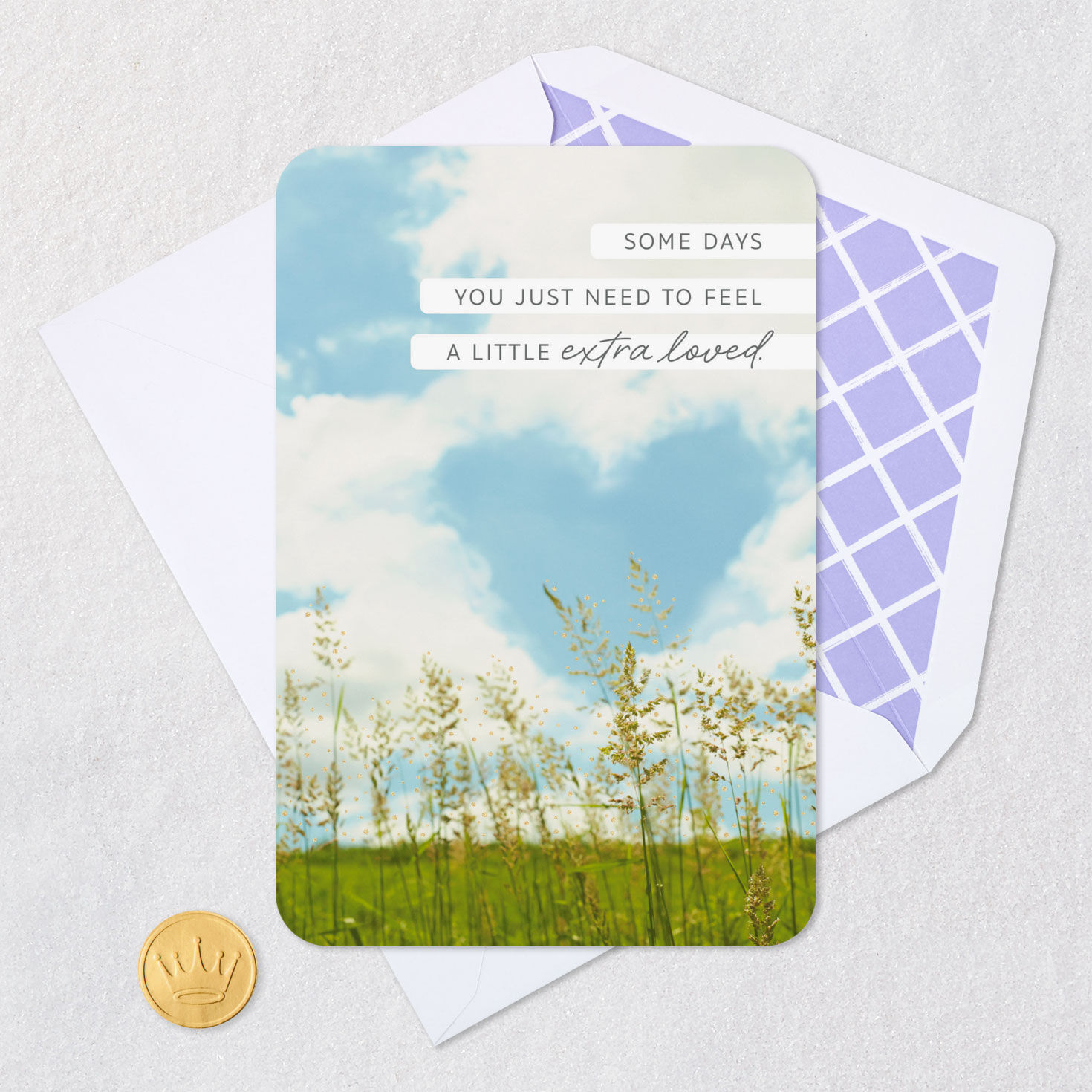 Sending You Extra Love Encouragement Card - Greeting Cards | Hallmark