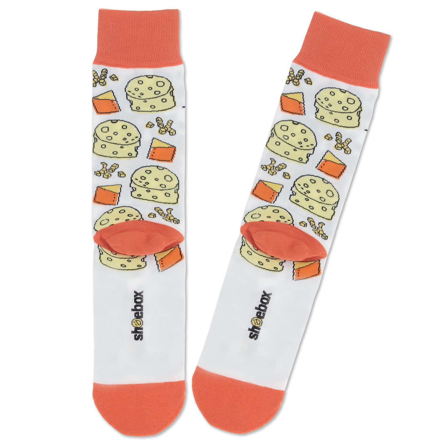 Shoebox Devoted to Cheese Funny Crew Socks - Socks & Slippers | Hallmark