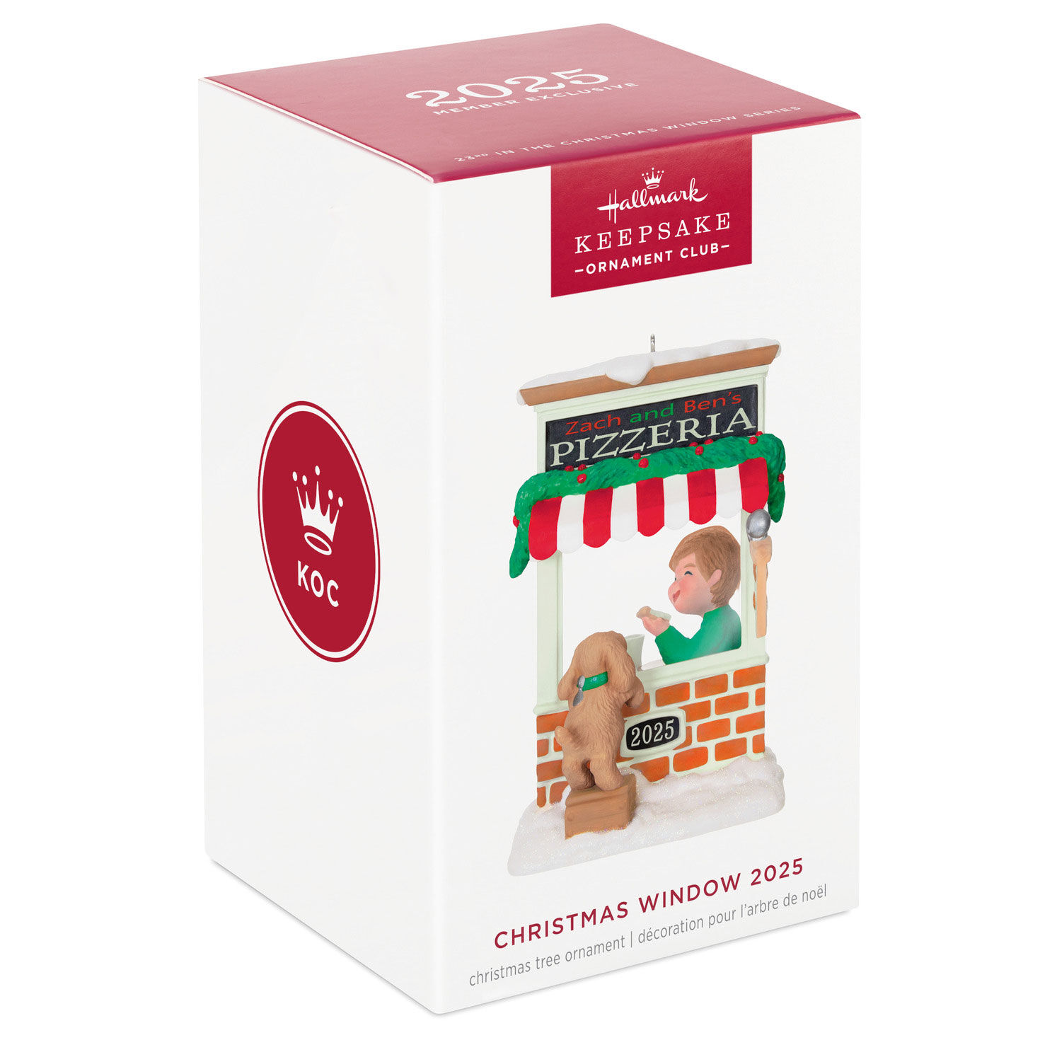 Christmas Window 2025 Exclusive Ornament - Keepsake Ornament Club ...