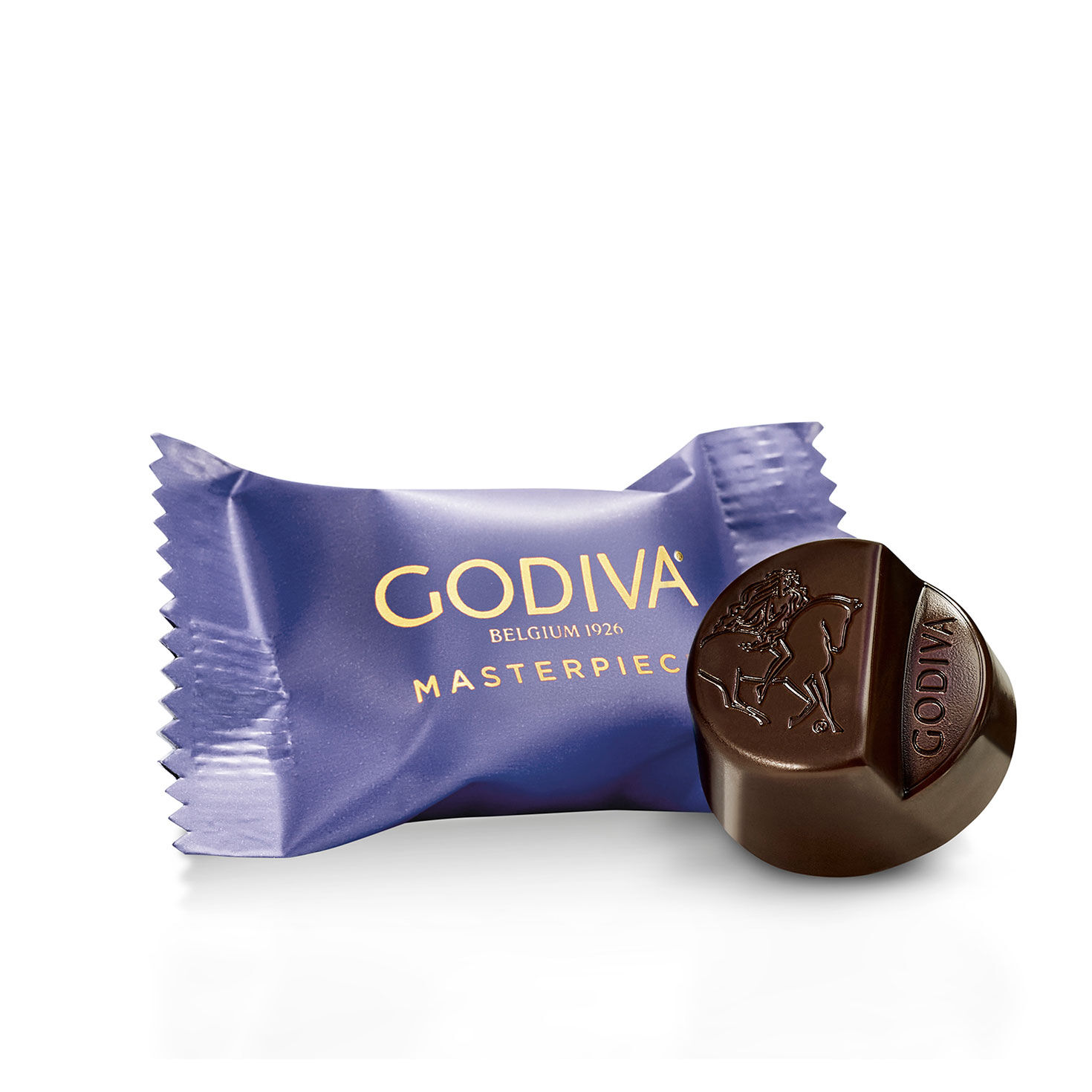 Godiva Masterpiece Individually Wrapped Dark Chocolate With Ganache, 7 ...