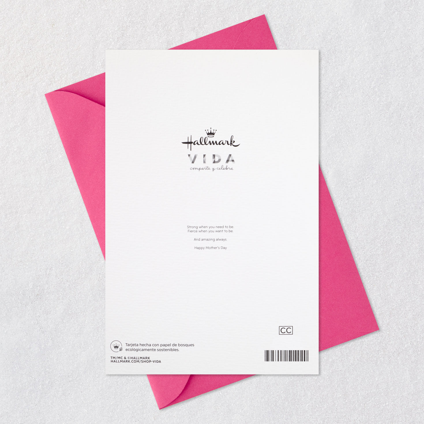 Strong, Fierce, Amazing Spanish-Language Mother's Day Card - Greeting ...