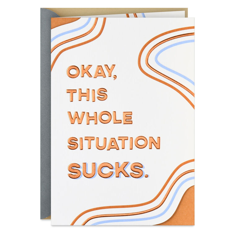 This Sucks Encouragement Card - Greeting Cards | Hallmark This Sucks Encouragement Card - Greeting Cards | Hallmark