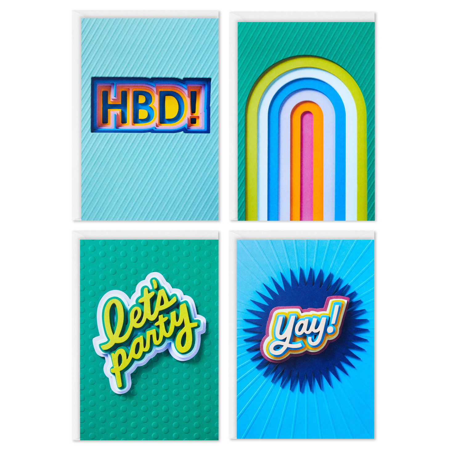 Happy Celebrations Boxed Birthday and Congratulations Cards Assortment ...