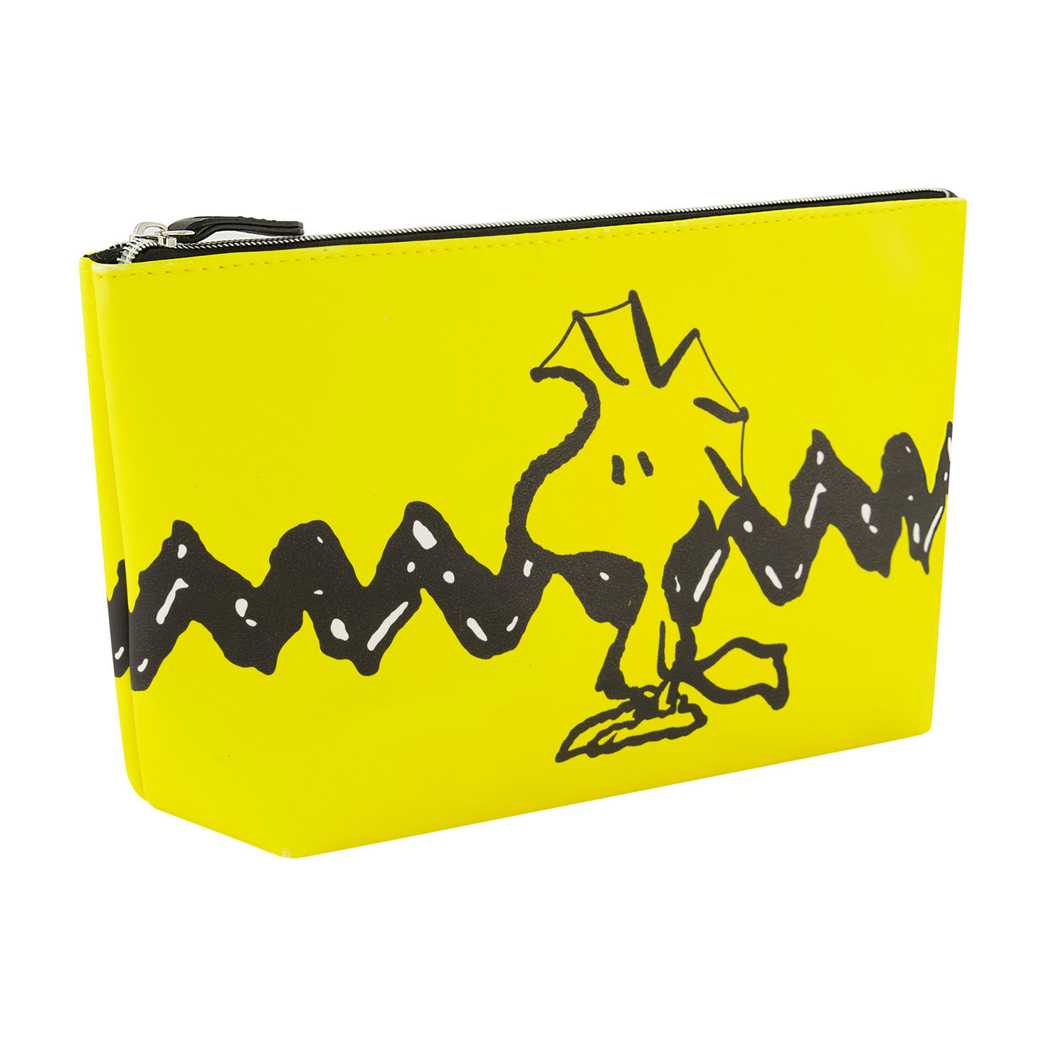 Concept One Peanuts Woodstock Yellow Chevron Cosmetic Bag - Travel ...